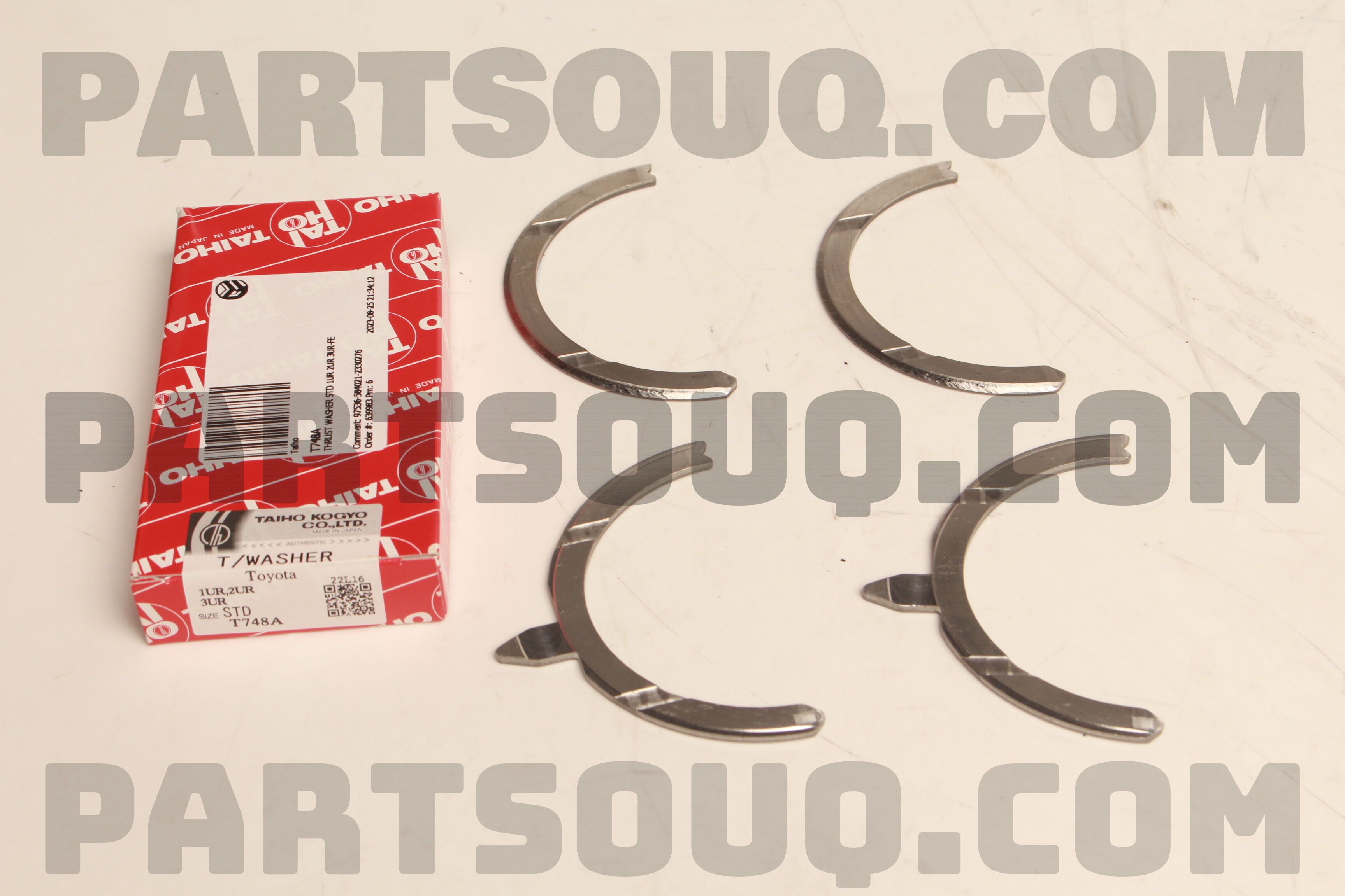 WASHER SET, CRANKSHAFT THRUST 1101138050 | Toyota Parts | PartSouq