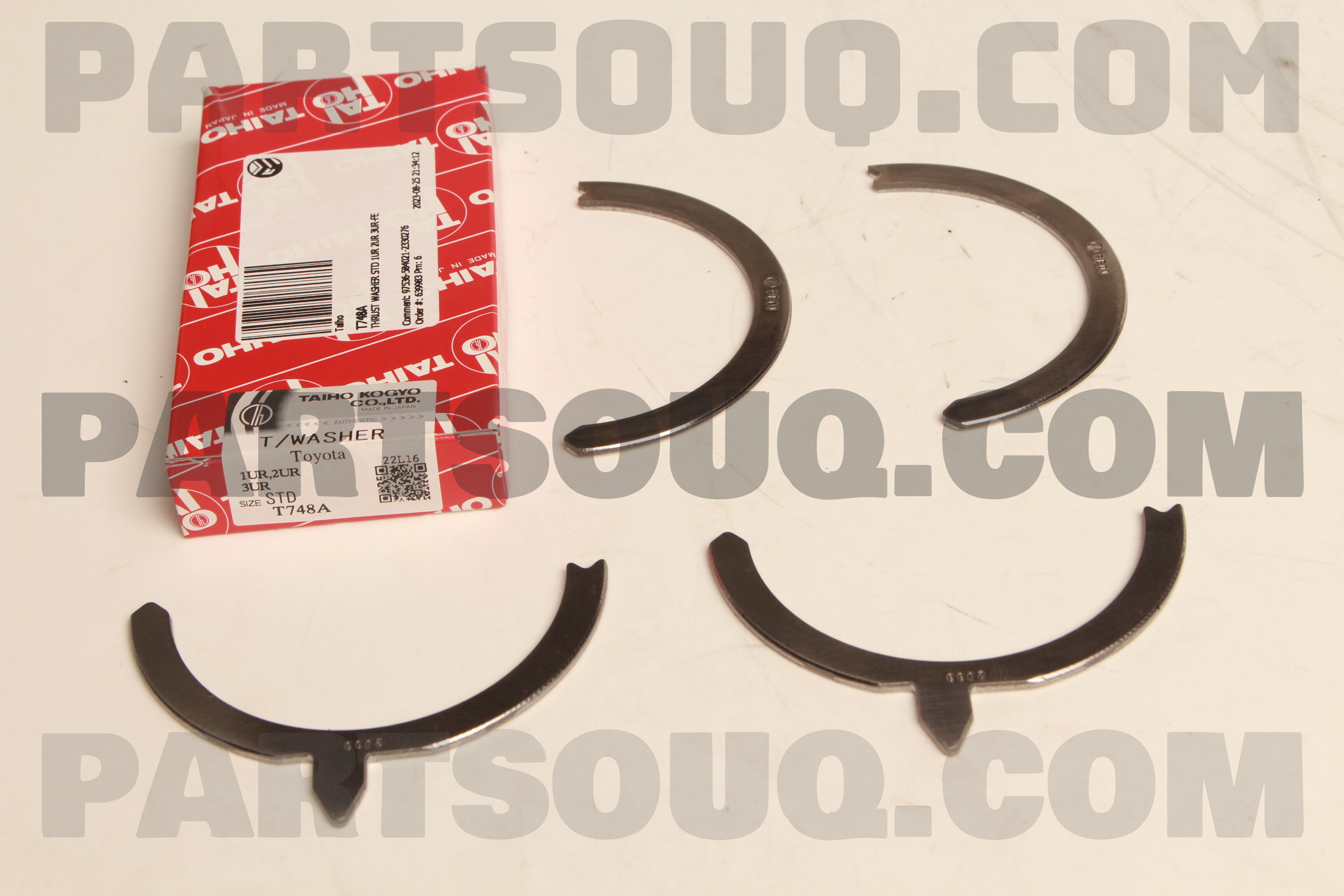 WASHER SET, CRANKSHAFT THRUST 1101138050 | Toyota Parts | PartSouq