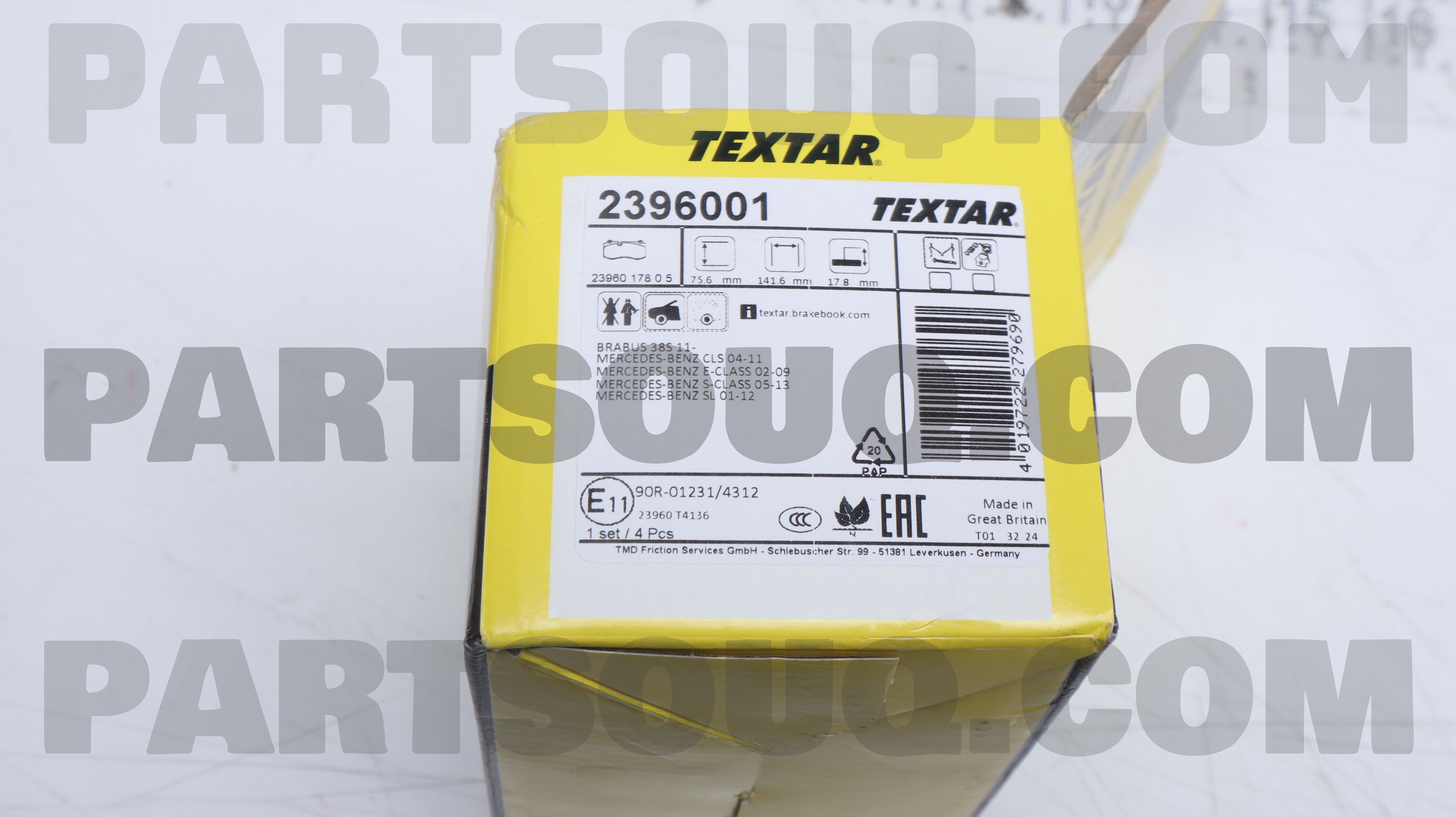 BRAKE PAD SET-FR-W221/W211 0044208020 | Brembo Parts | PartSouq