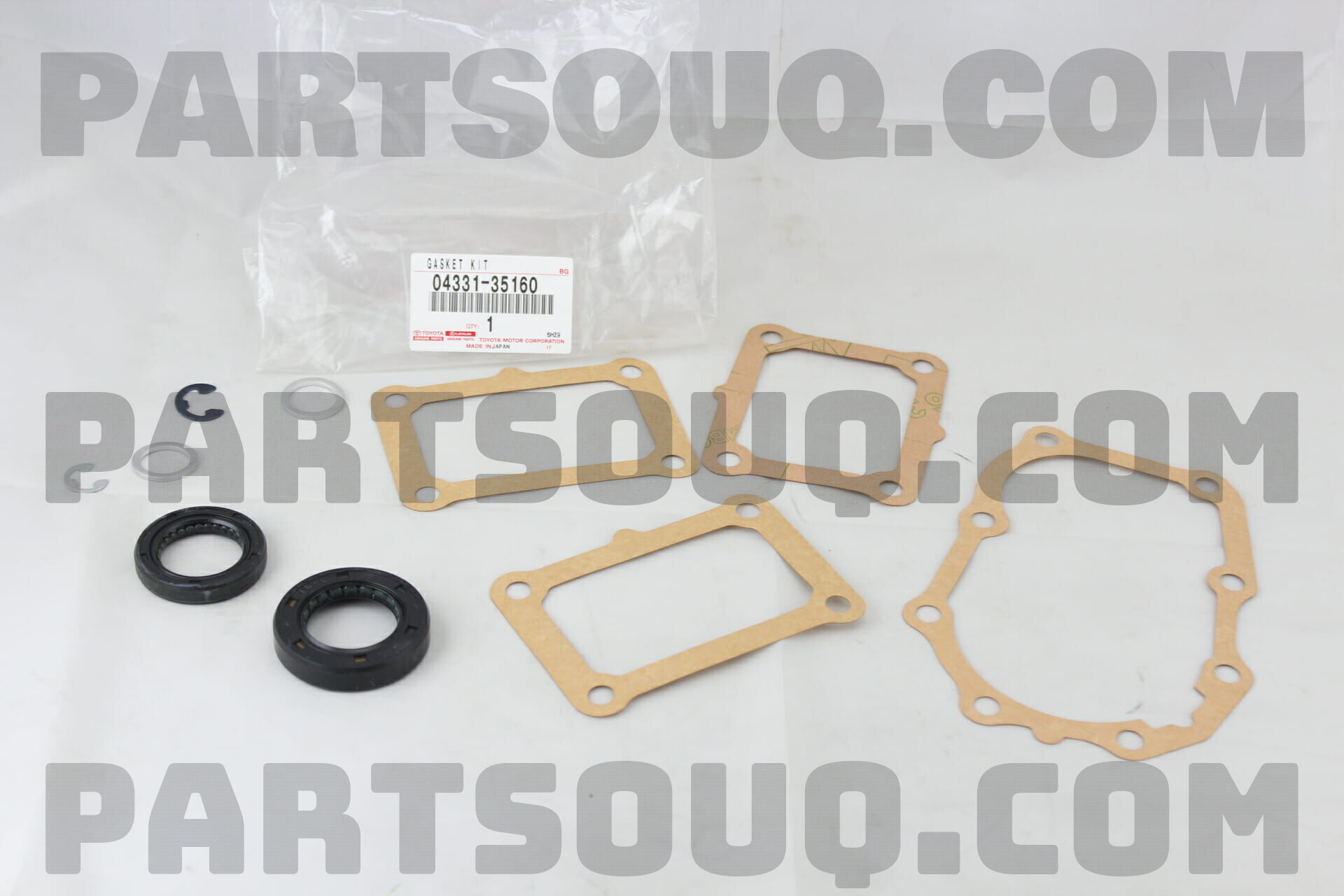 GASKET KIT, MANUAL TRANSMISSION OVERHAUL 0433135160 | Toyota Parts ...