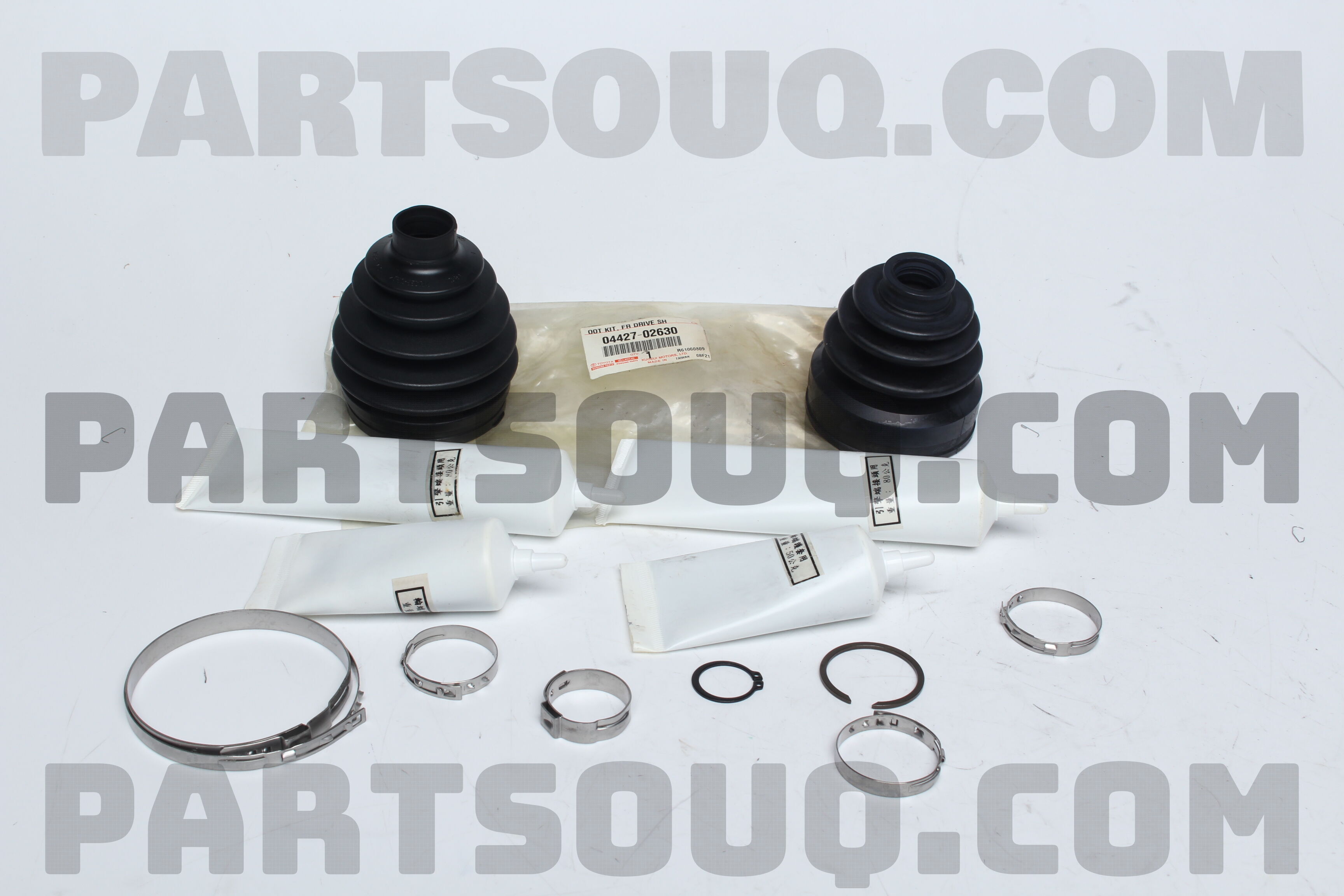 BOOT KIT, FRONT DRIVE SHAFT, IN & OUTBOARD, RH 0442702630 | Toyota ...