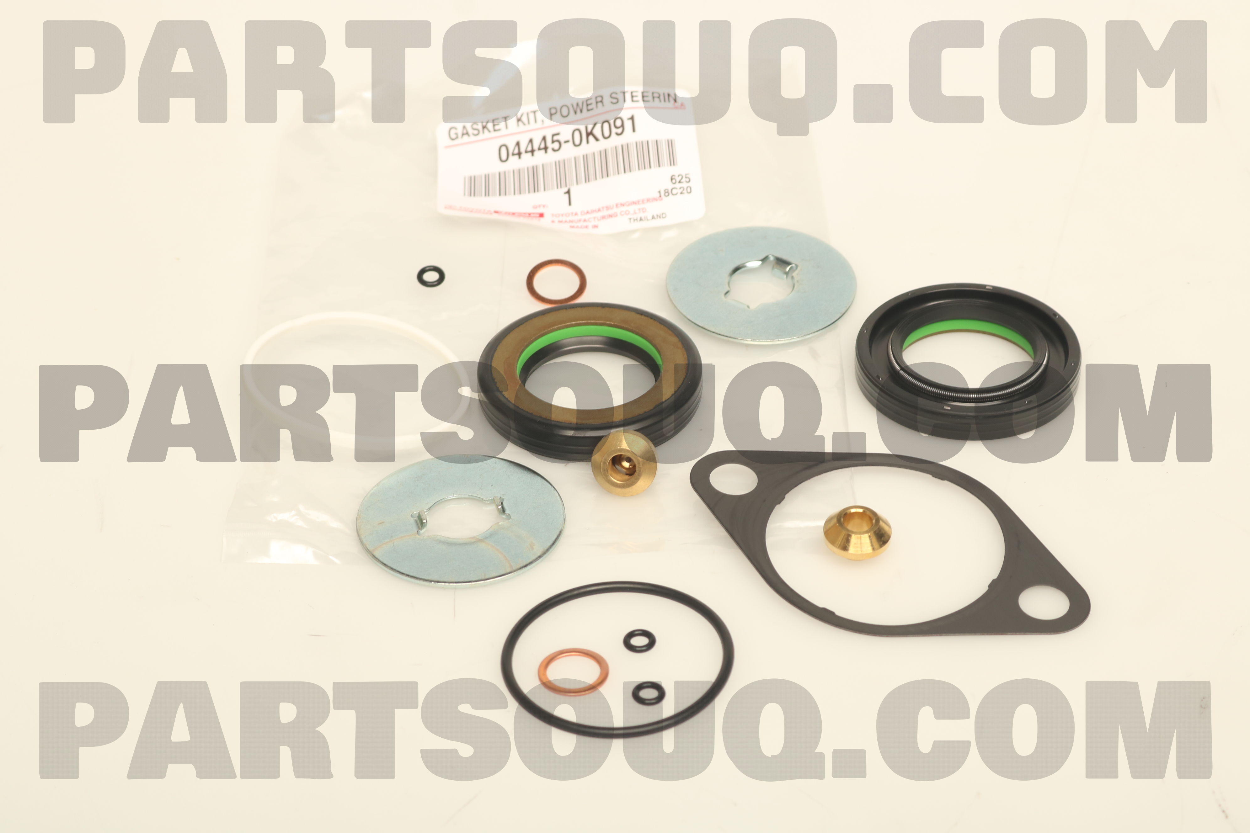 GASKET KIT, POWER STEERING GEAR(FOR RACK & PINION) 044450K090 | Toyota ...