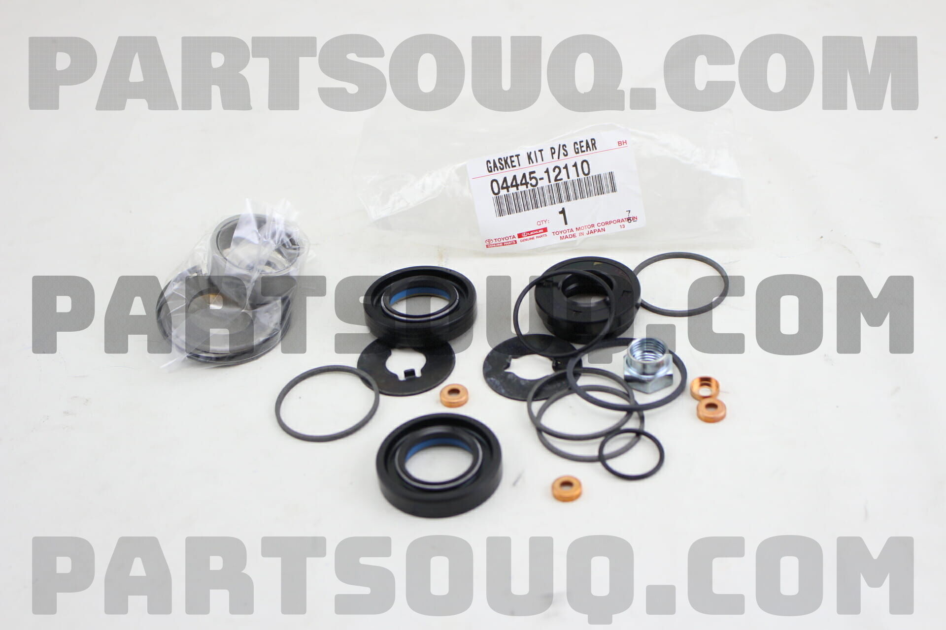 GASKET KIT, POWER STEERING GEAR(FOR RACK & PINION) 0444512110 | Toyota ...