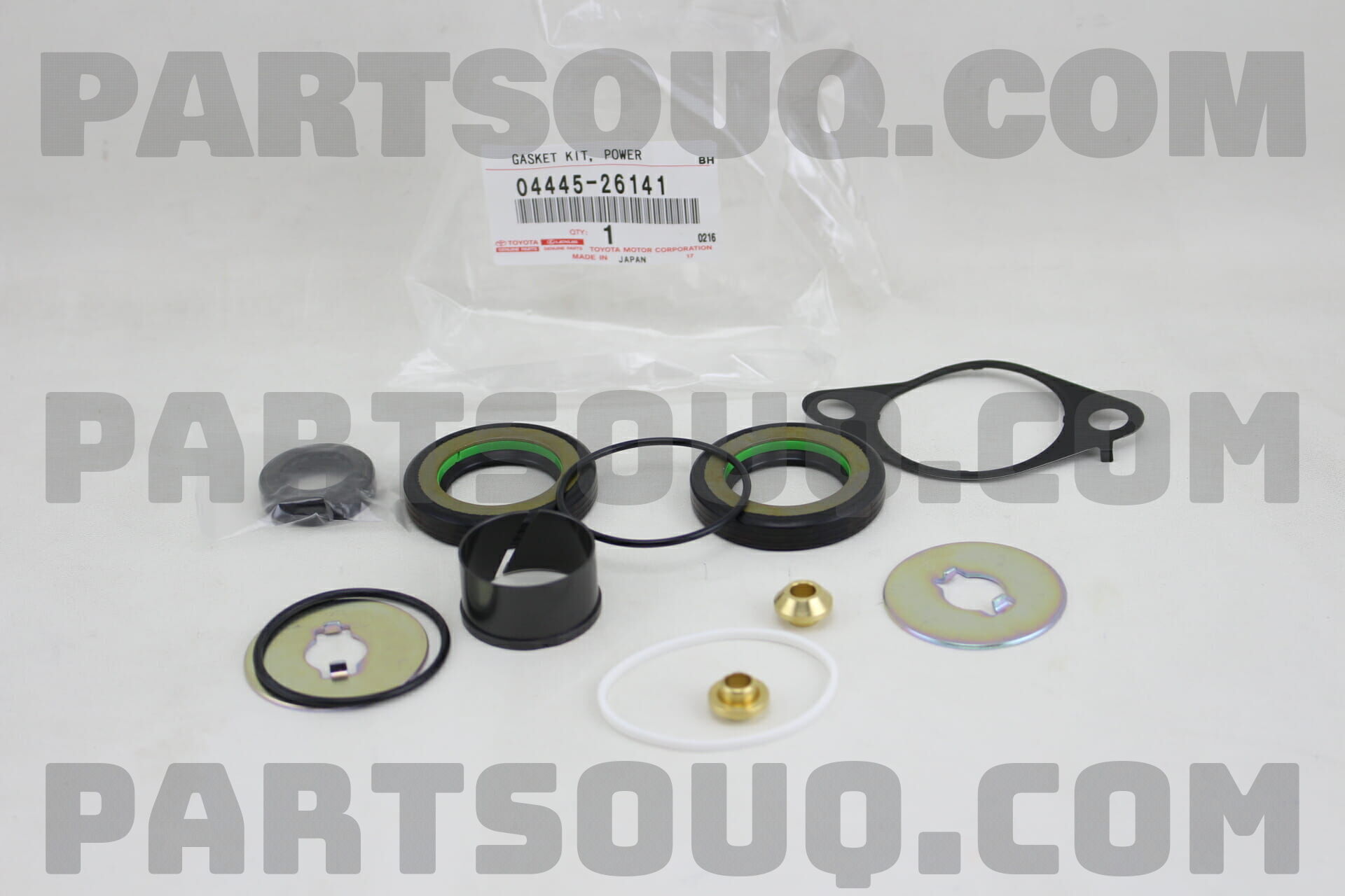 GASKET KIT, POWER STEERING GEAR(FOR RACK & PINION) 0444526141 | Toyota ...