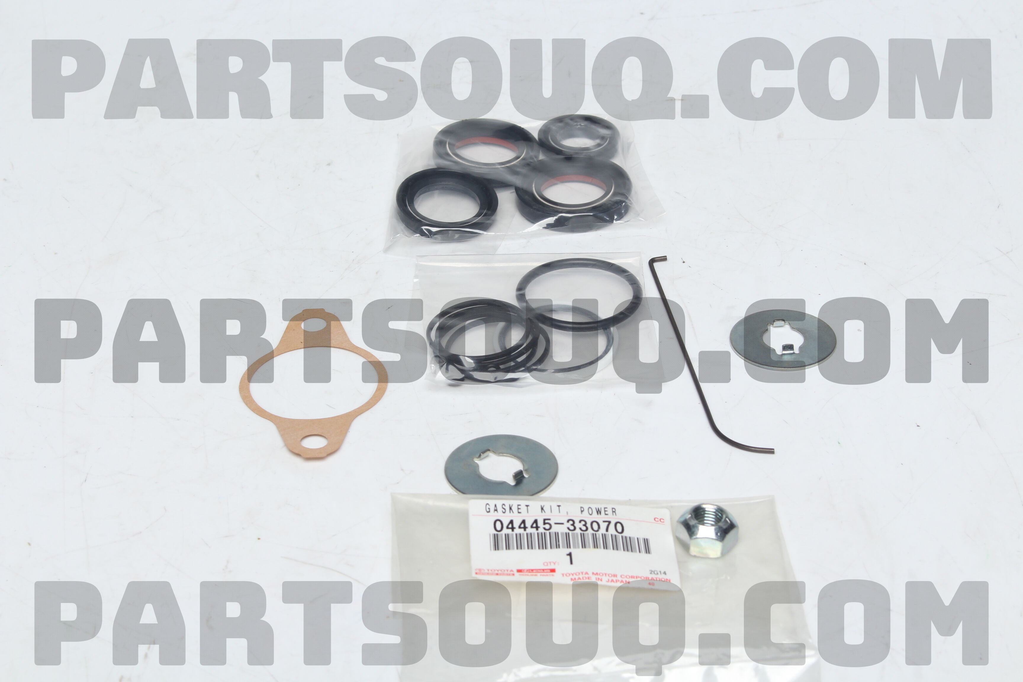 GASKET KIT, POWER STEERING GEAR(FOR RACK & PINION) 0444533070 | Toyota ...