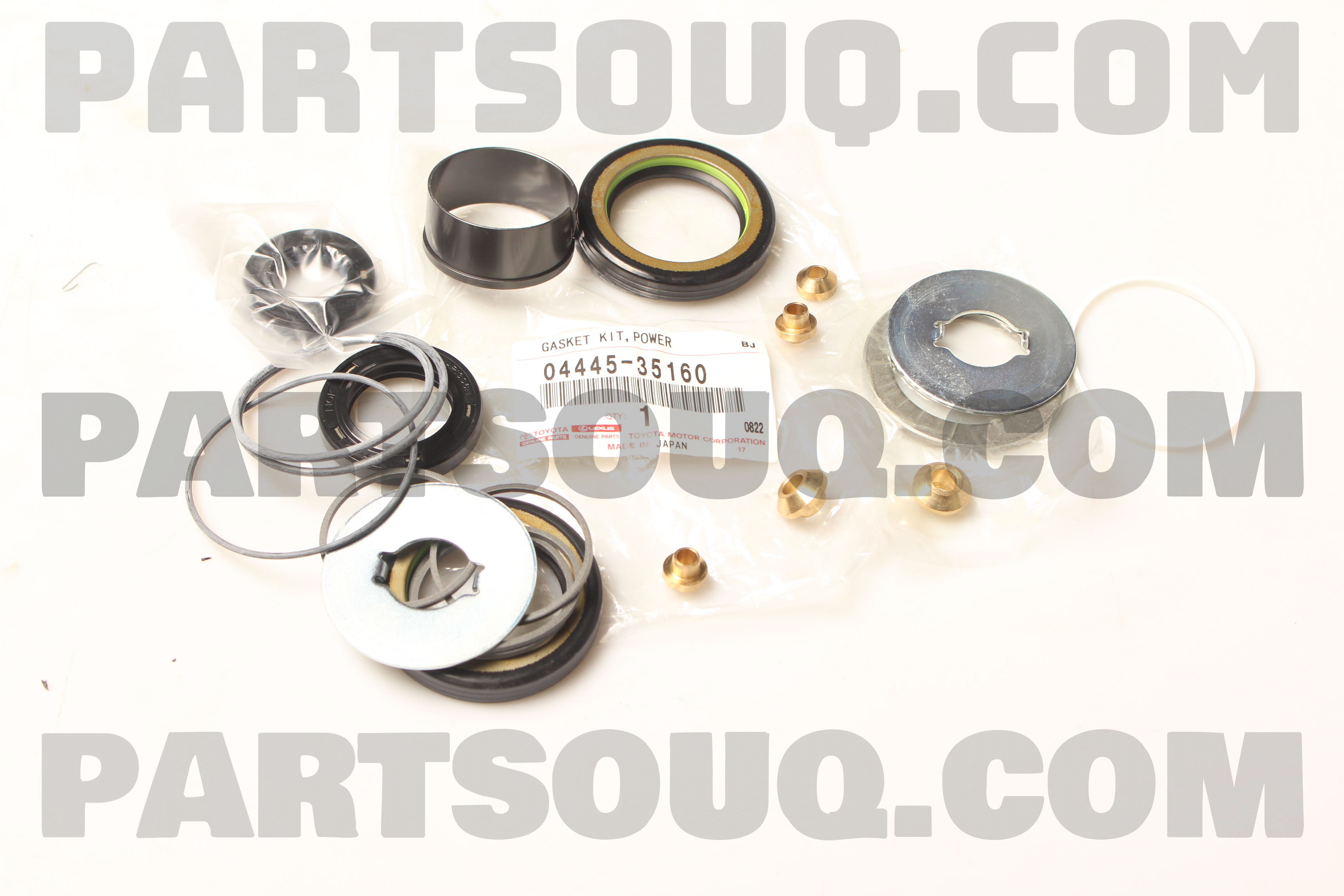 GASKET KIT, POWER STEERING GEAR(FOR RACK & PINION) 0444535160 | Toyota ...