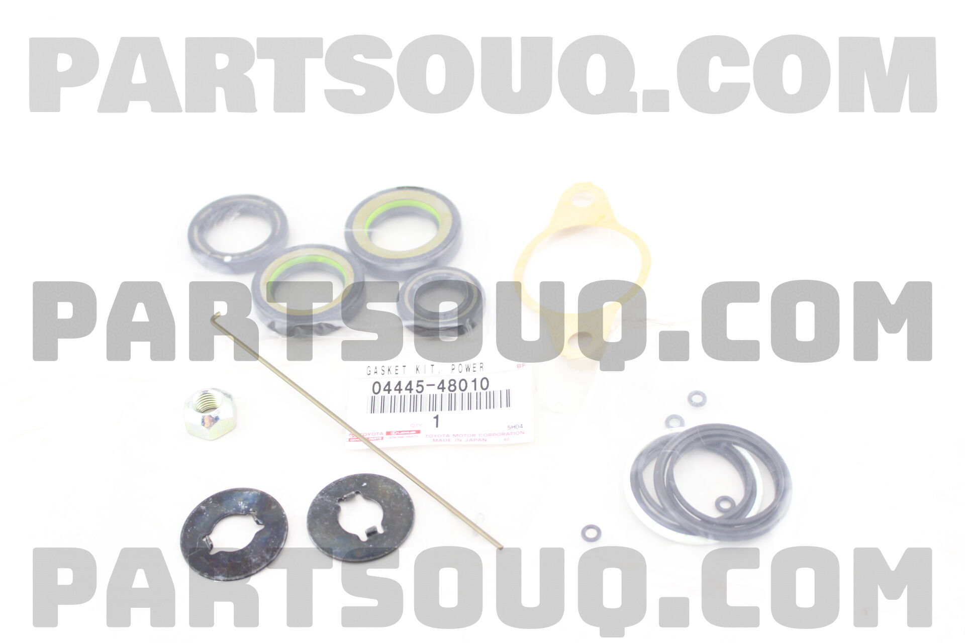 GASKET KIT, POWER STEERING GEAR(FOR RACK & PINION) 0444548010 | Toyota ...