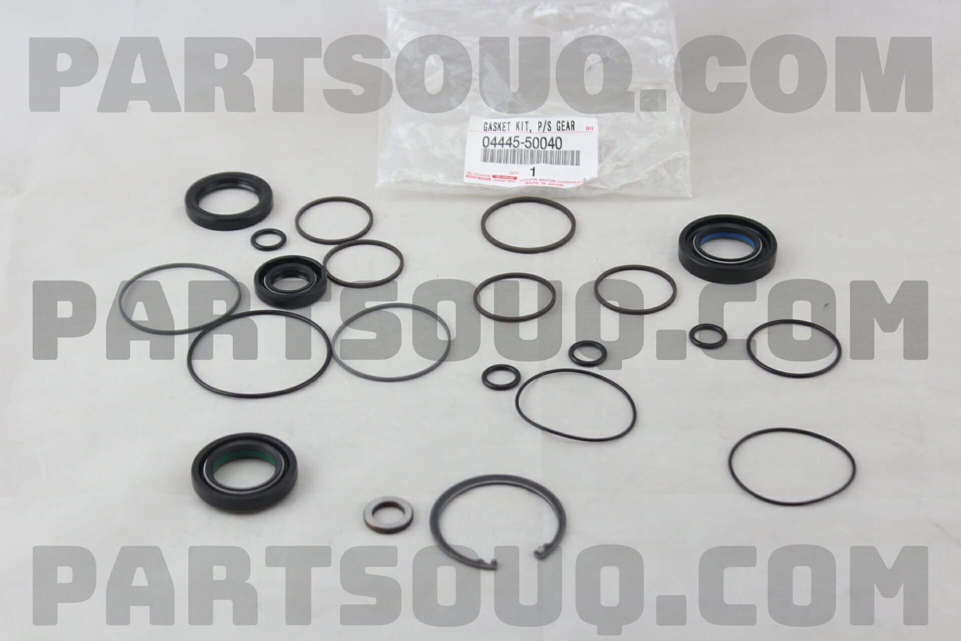 GASKET KIT, POWER STEERING GEAR(FOR RACK & PINION) 0444550040 | Toyota ...