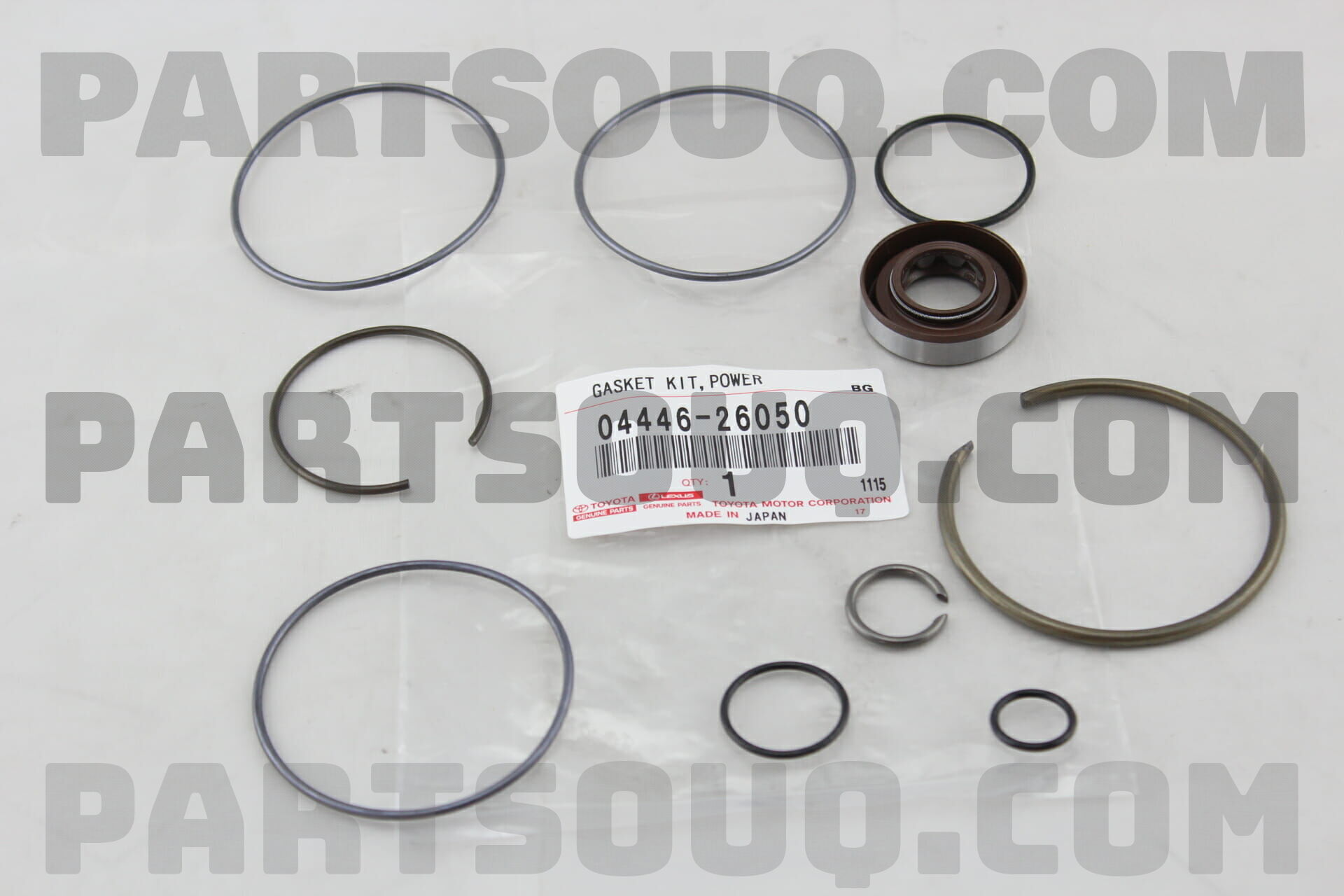 GASKET KIT, POWER STEERING PUMP 0444626050 | Toyota Parts | PartSouq