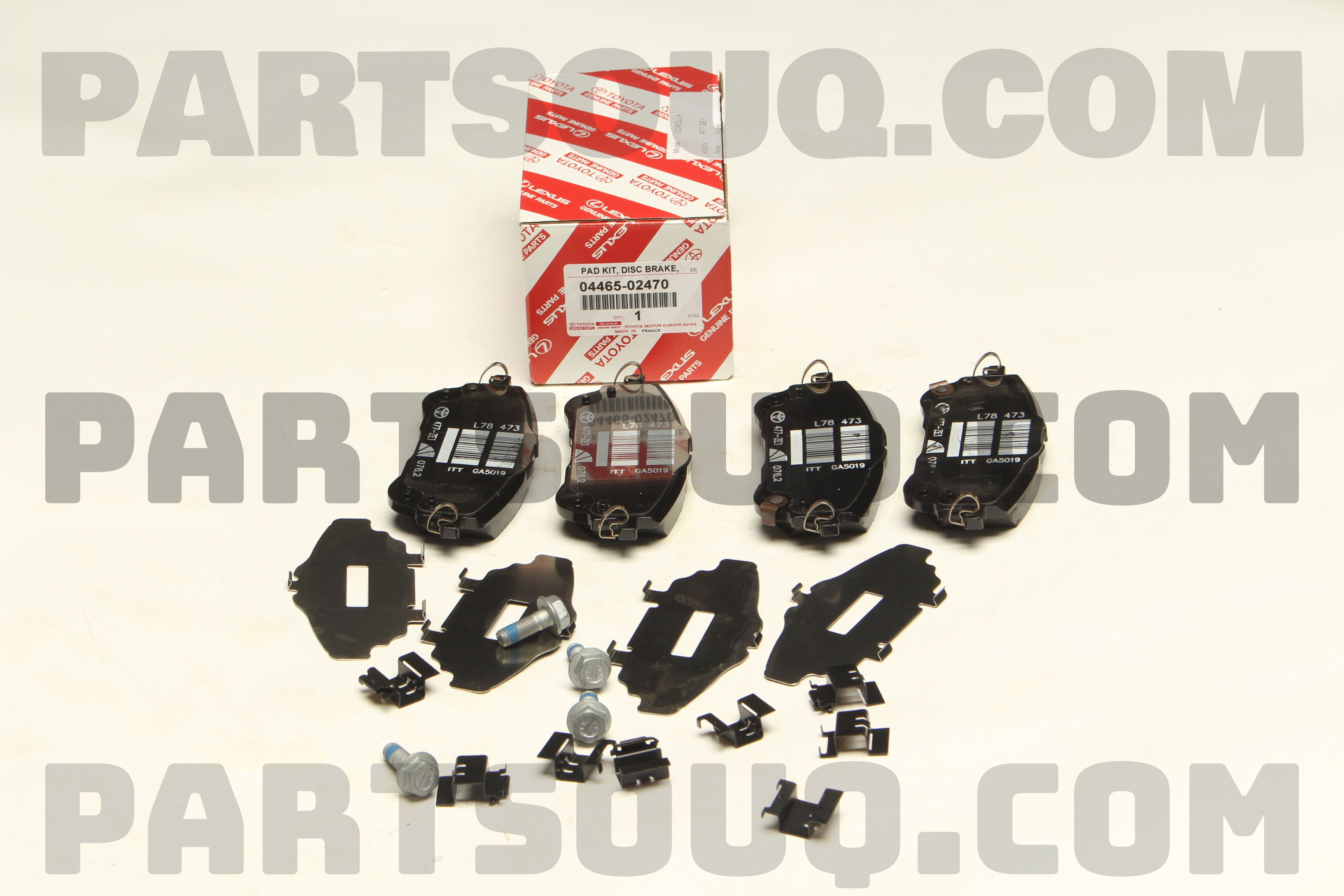 PAD KIT DISC BRAKE 0446502470 | Toyota Parts | PartSouq