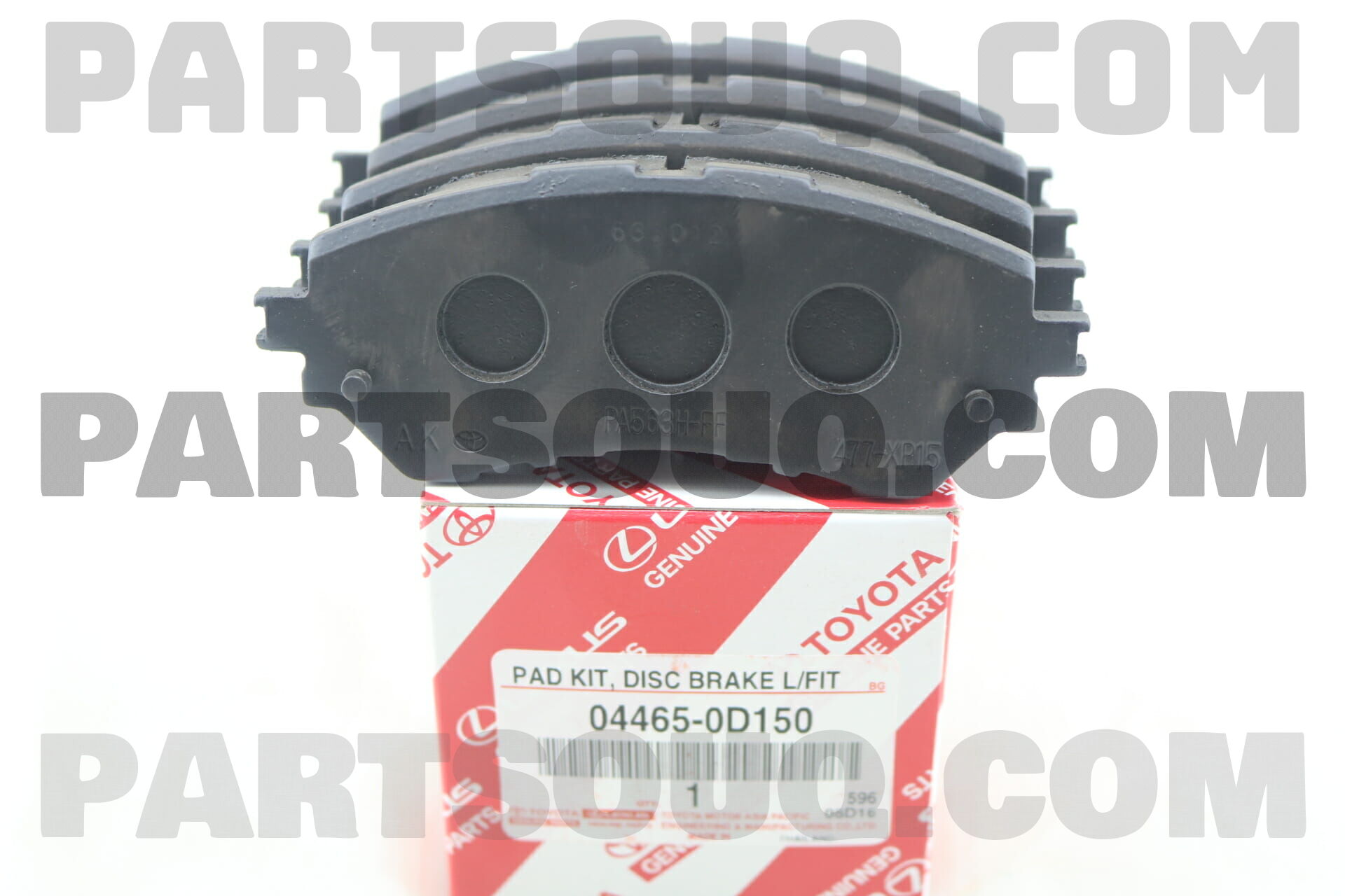 BRAKE PAD FRONT TO YARIS 2013- Hi-Q SP1780 | Hi-Q Parts | PartSouq