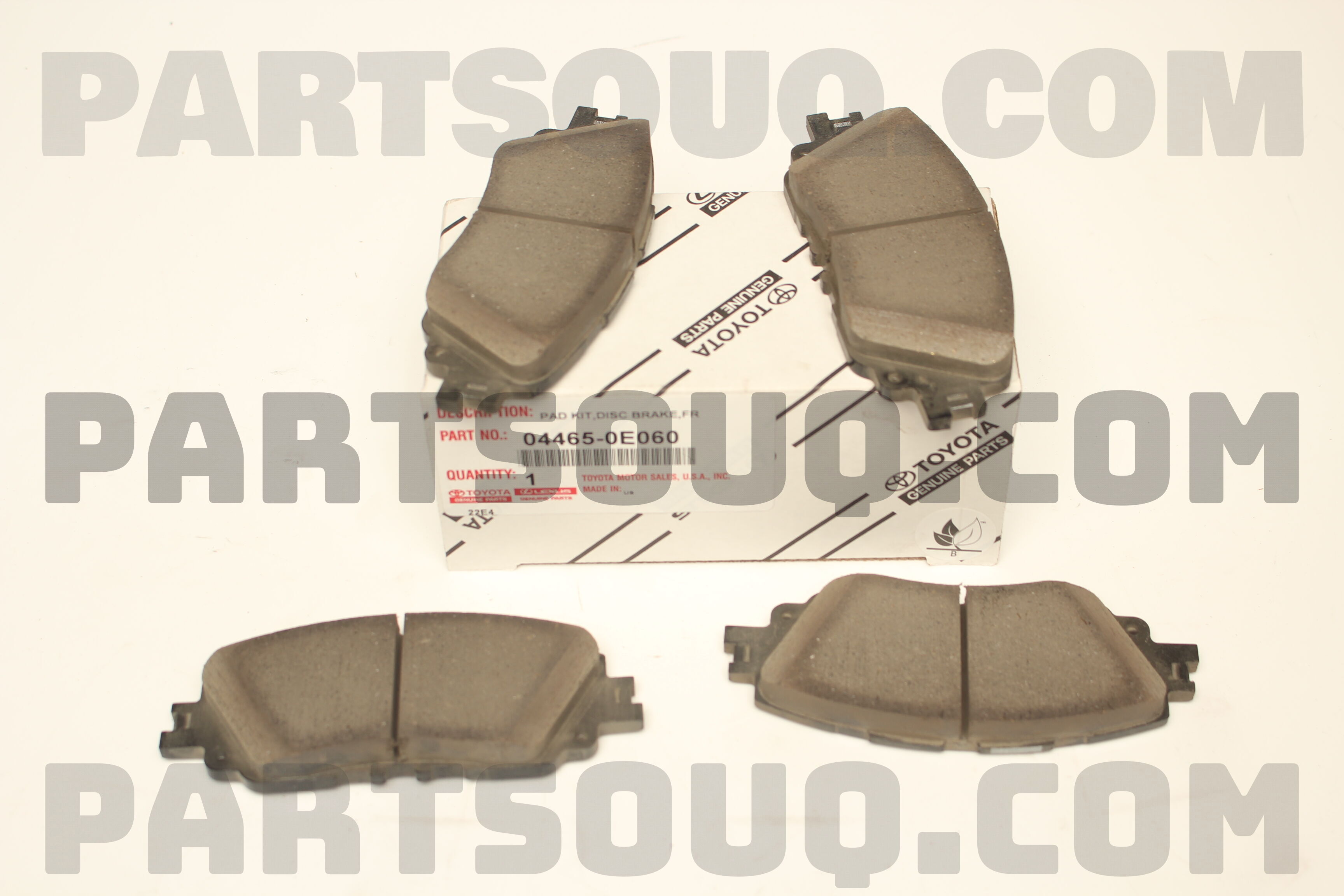 PAD KIT, DISC BRAKE, FRONT 0101GSV70F | FEBEST Parts | PartSouq