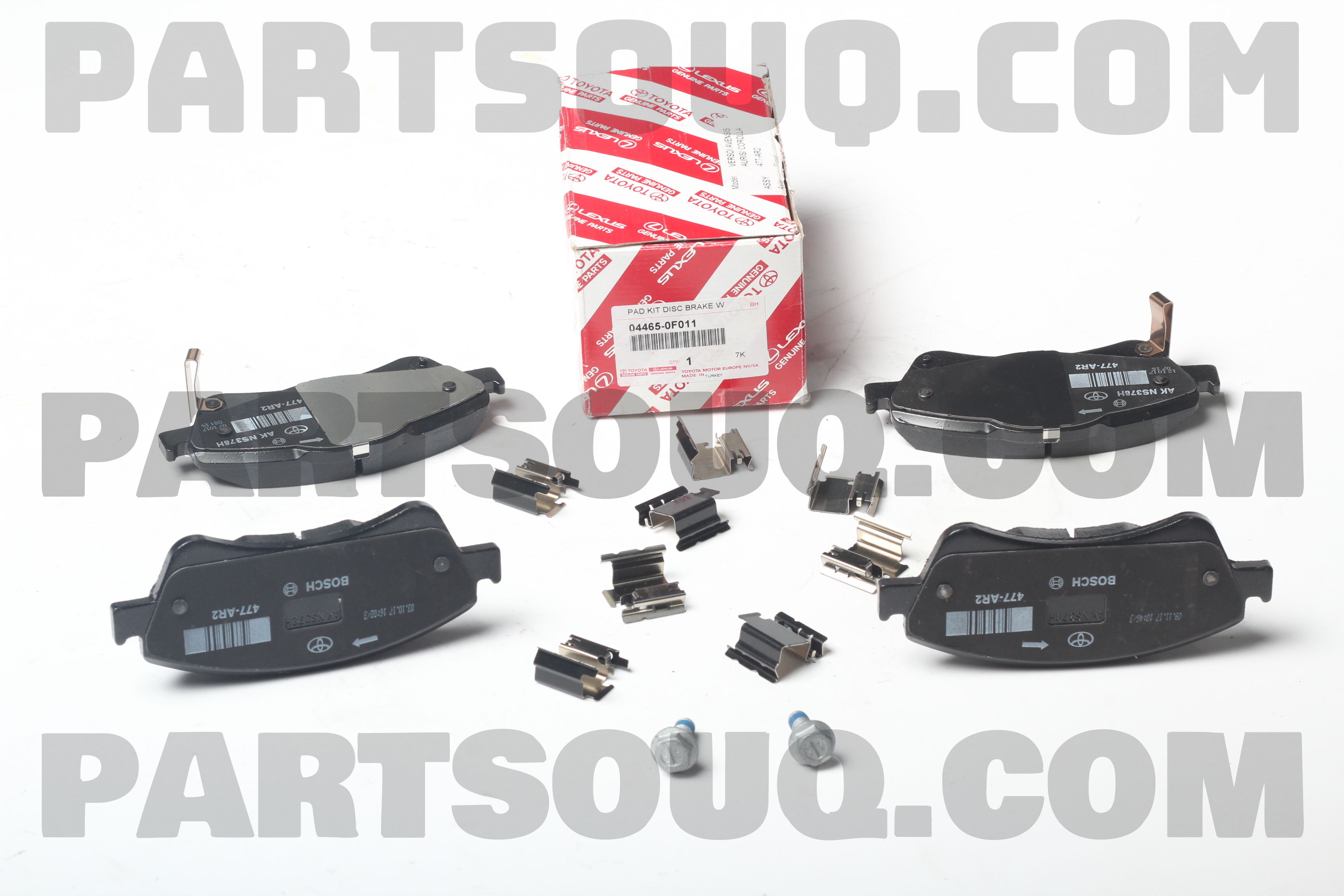 PAD KIT DISC BRAKE 044650F012 | Daihatsu Parts | PartSouq