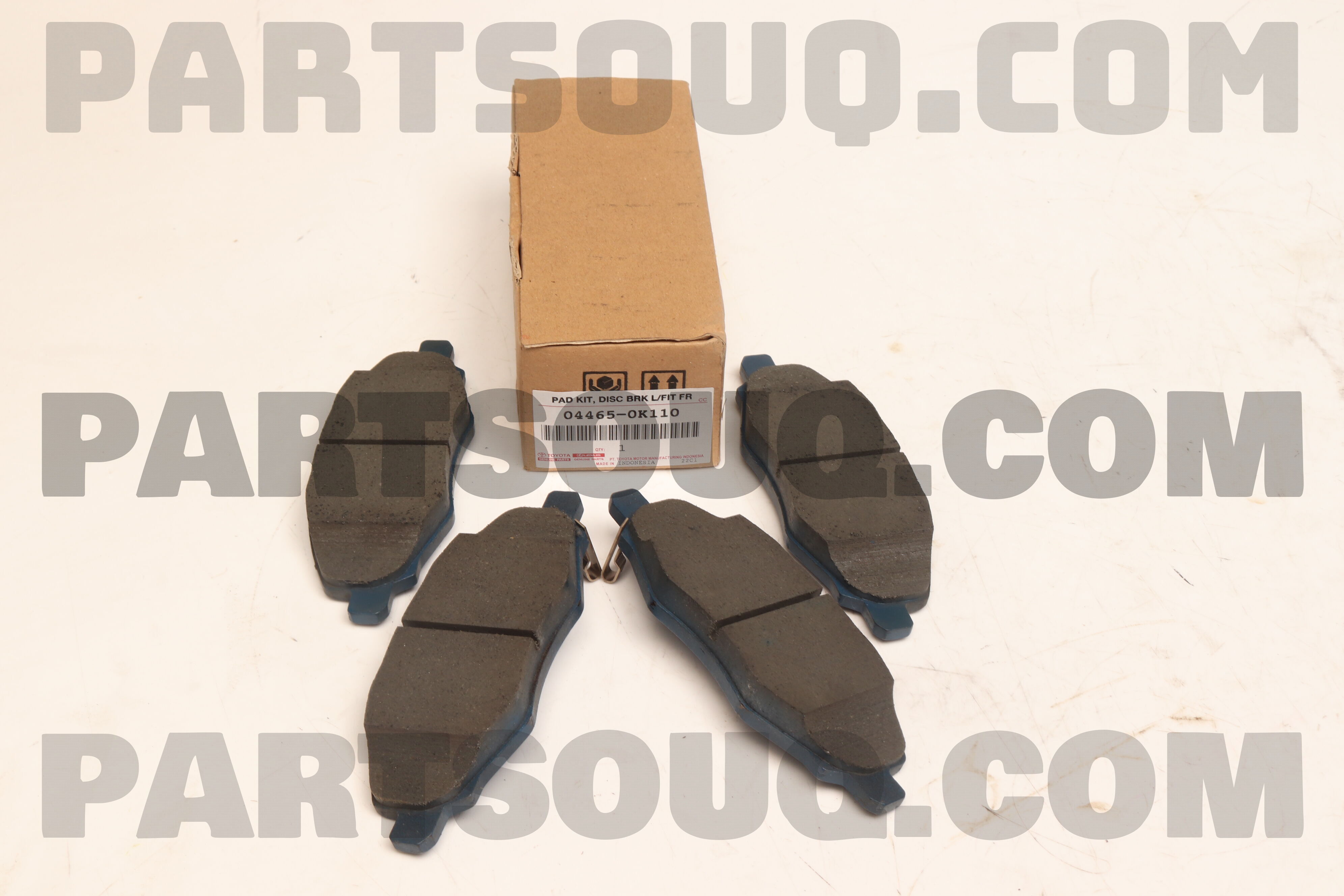 PAD KIT, DISC BRAKE, FRONT 044650K110 | Toyota Parts | PartSouq