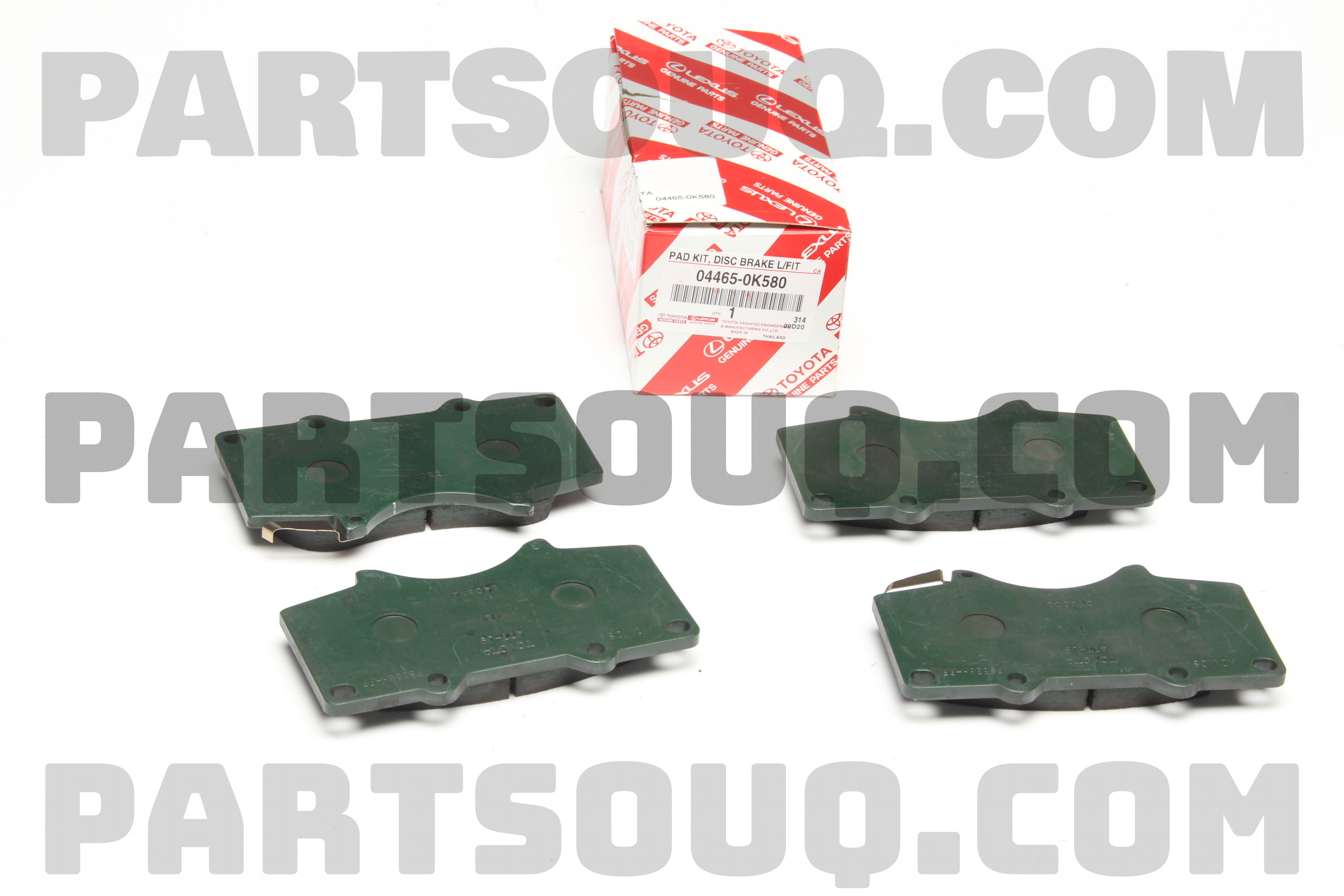 PAD KIT DISC BRAKE 044650K580 | Toyota Parts | PartSouq