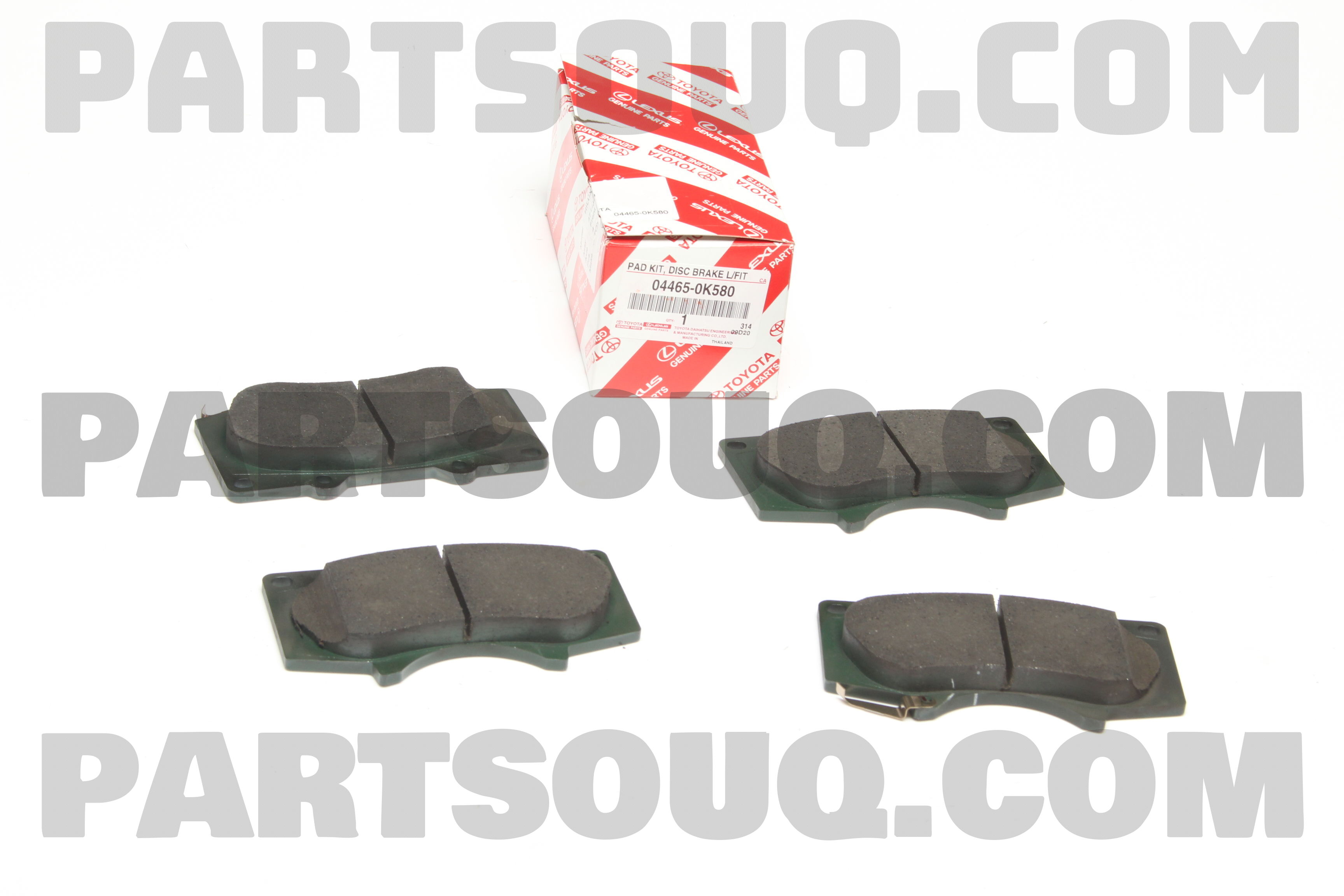 PAD KIT DISC BRAKE 044650K580 | Toyota Parts | PartSouq