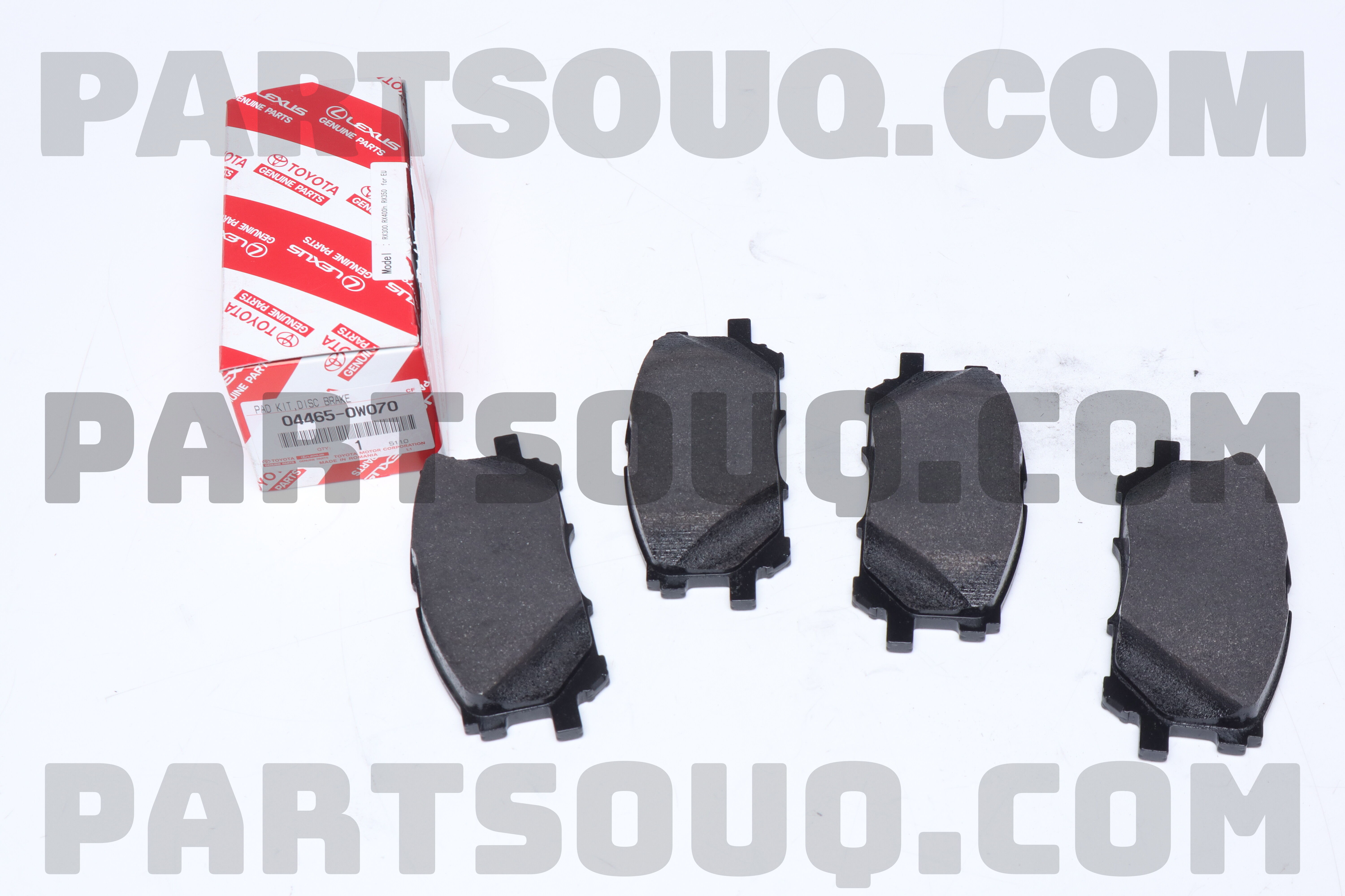 PAD KIT, DISC BRAKE, FRONT 044650W070 | Toyota Parts | PartSouq