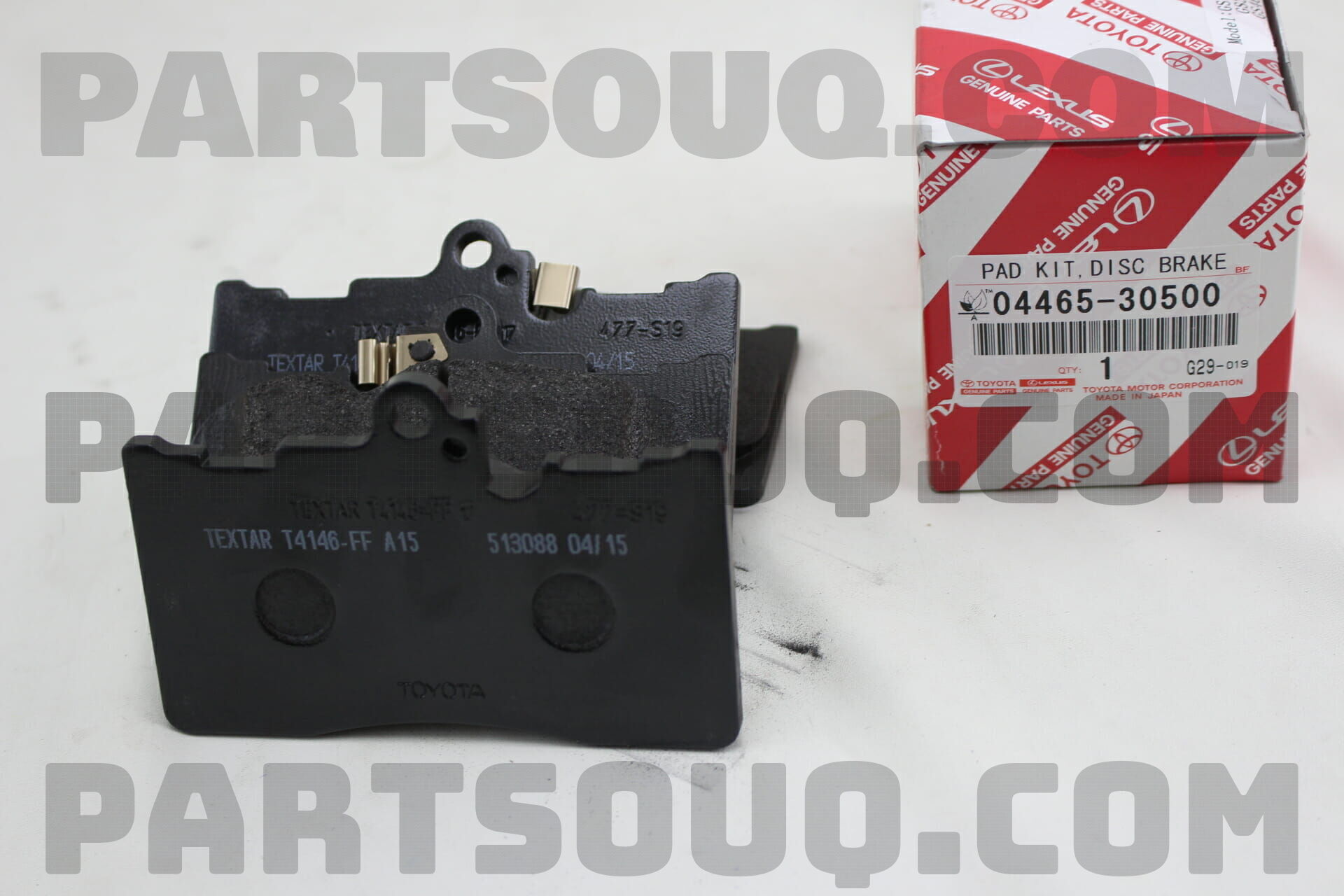 PAD KIT, DISC BRAKE, FRONT 0446530500 | Toyota Parts | PartSouq