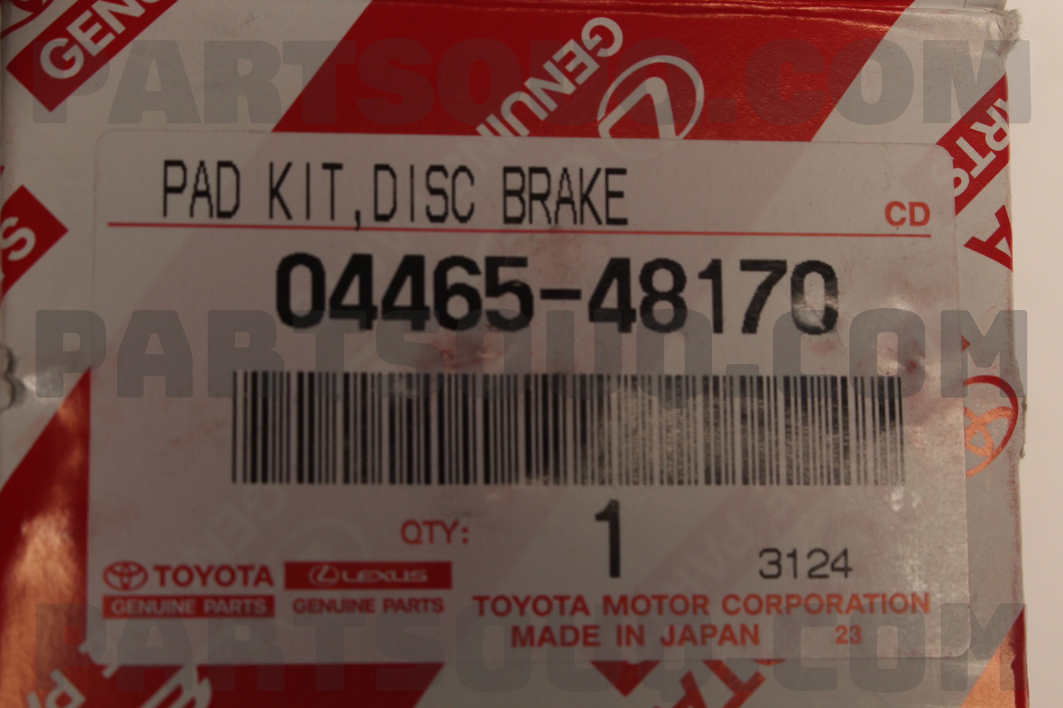 ADVICS BRAKE PAD A1N191 | ADVICS Parts | PartSouq