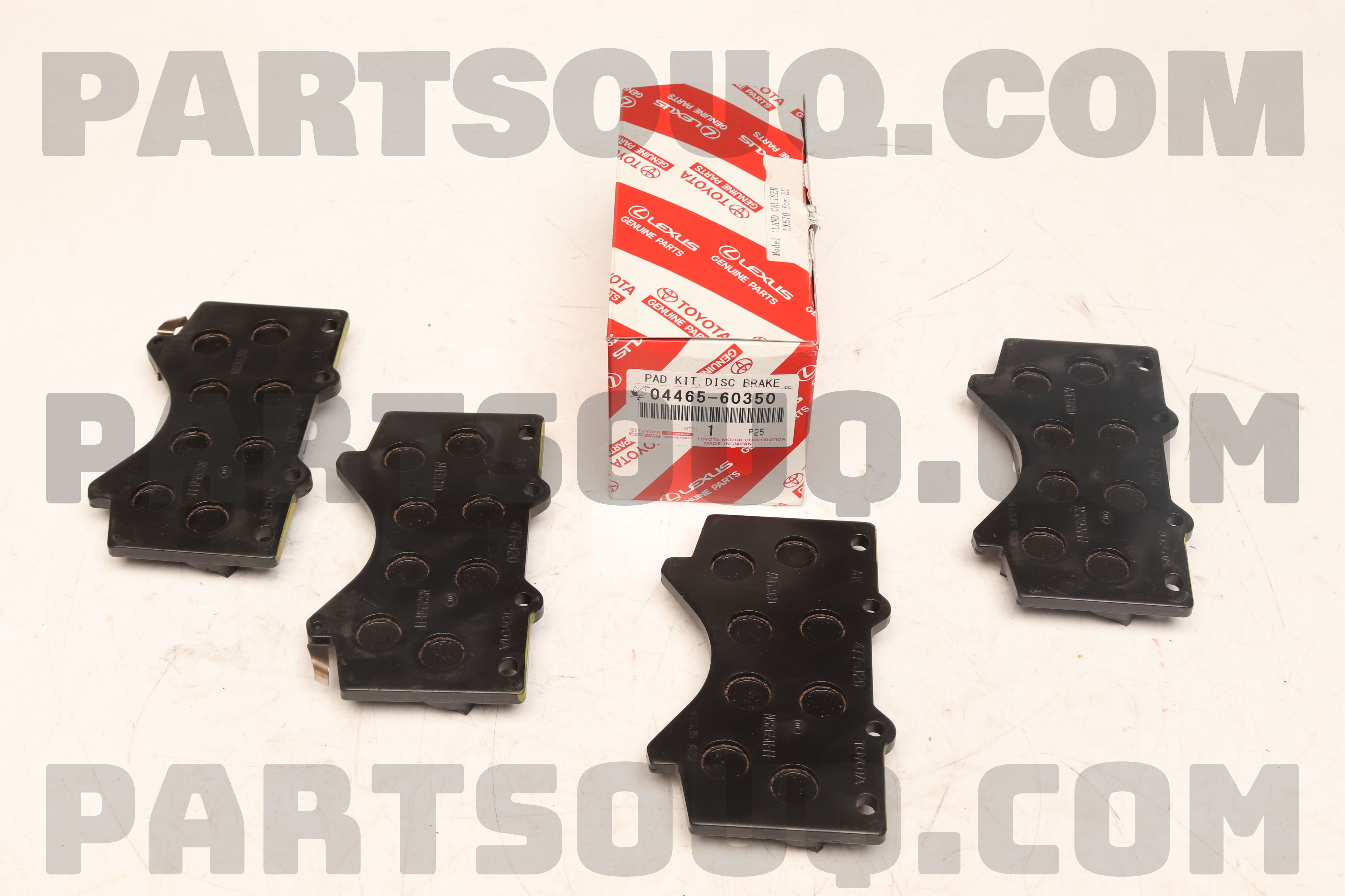 PAD KIT DISC BRAKE 0446560350 | Toyota Parts | PartSouq