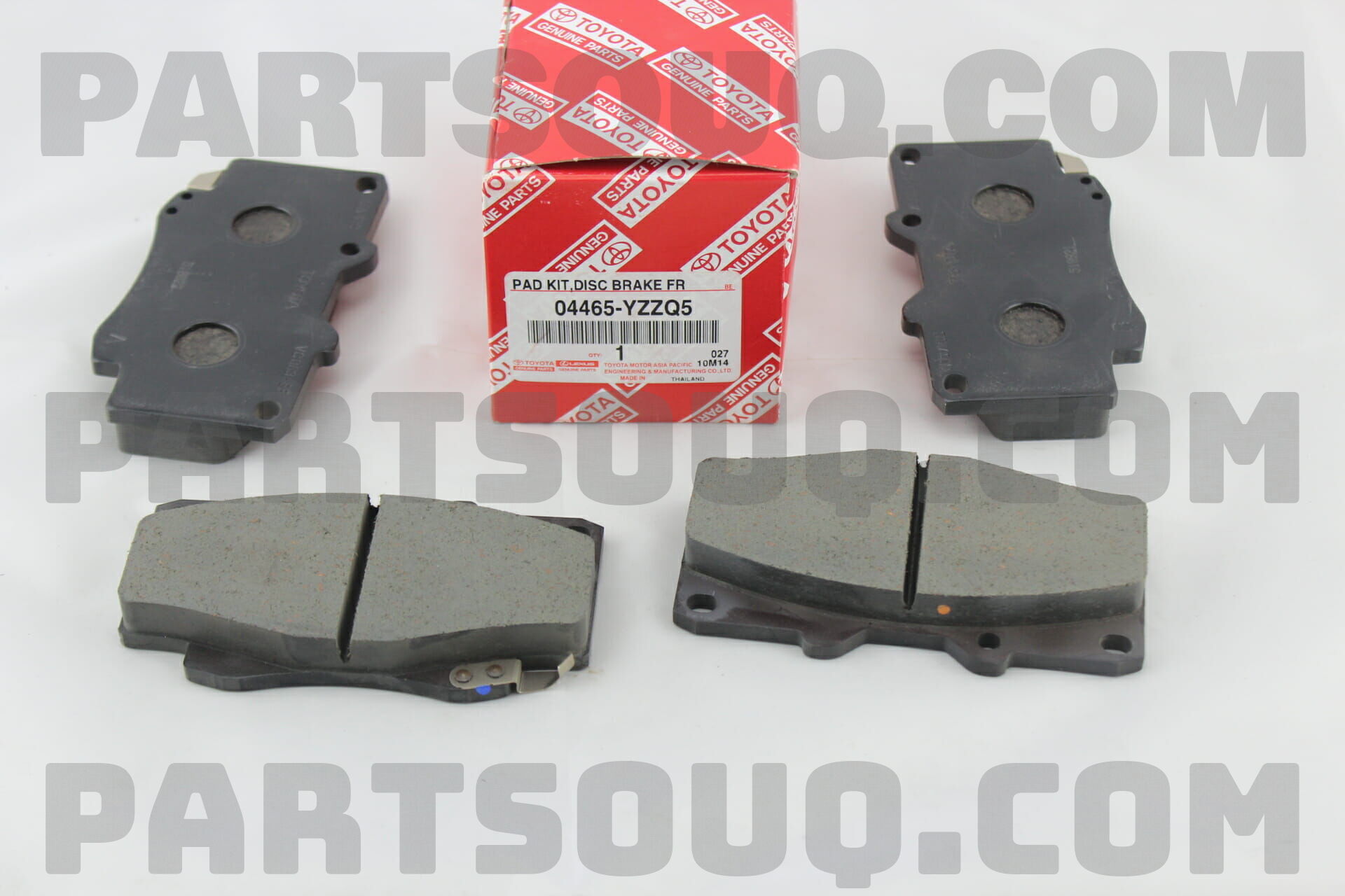 PAD KIT DISC BRAKE F 04465YZZQ5 | Toyota Parts | PartSouq