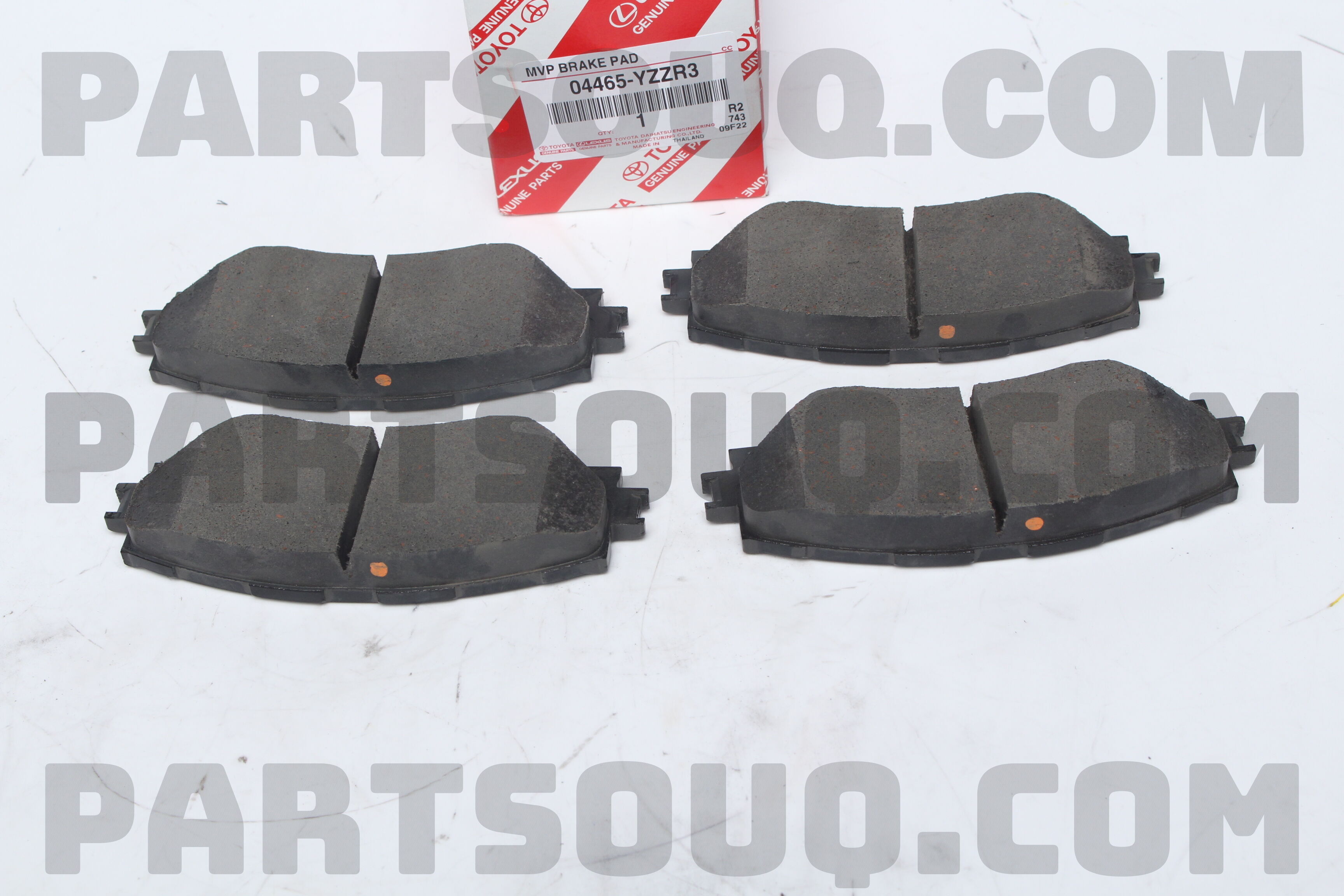 PAD KIT, DISC BRAKE 04465YZZT8 | Toyota Parts | PartSouq