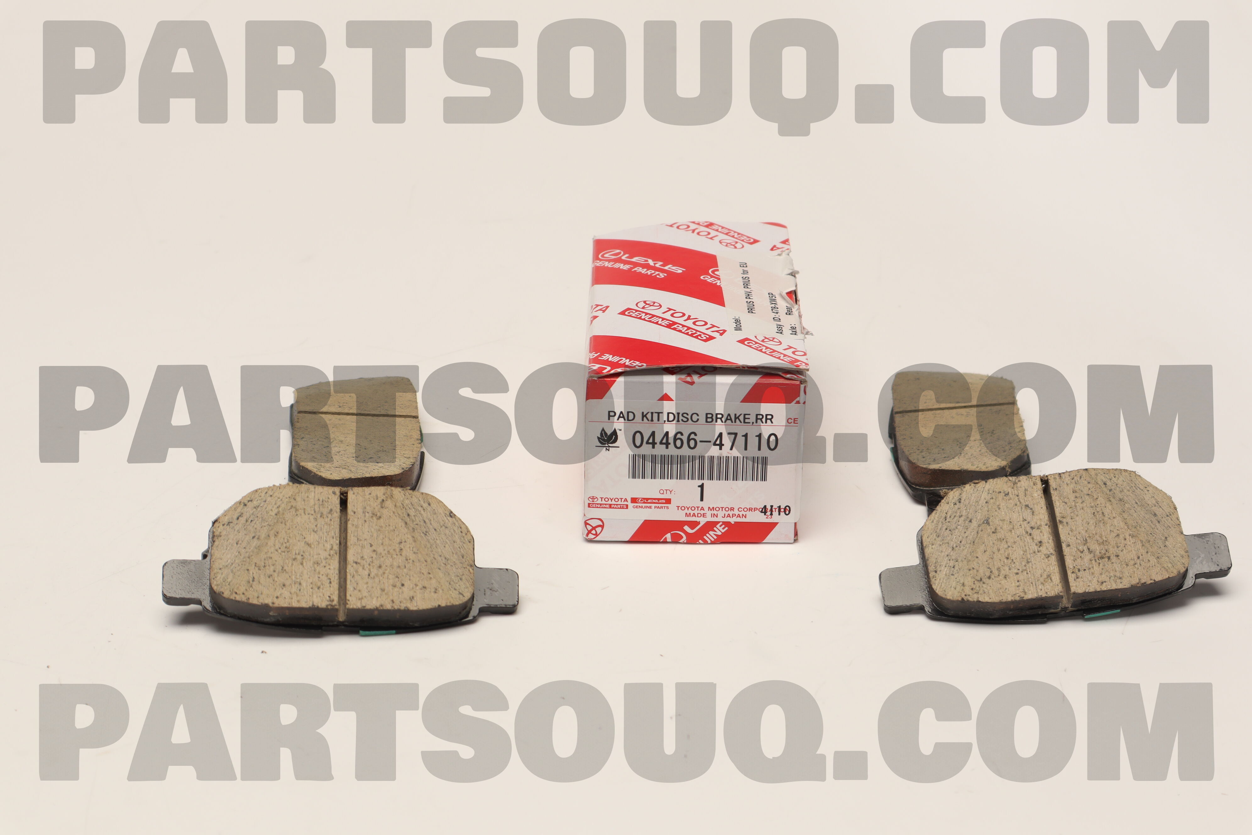 PAD KIT, DISC BRAKE, REAR 0101ZZE150R | FEBEST Parts | PartSouq
