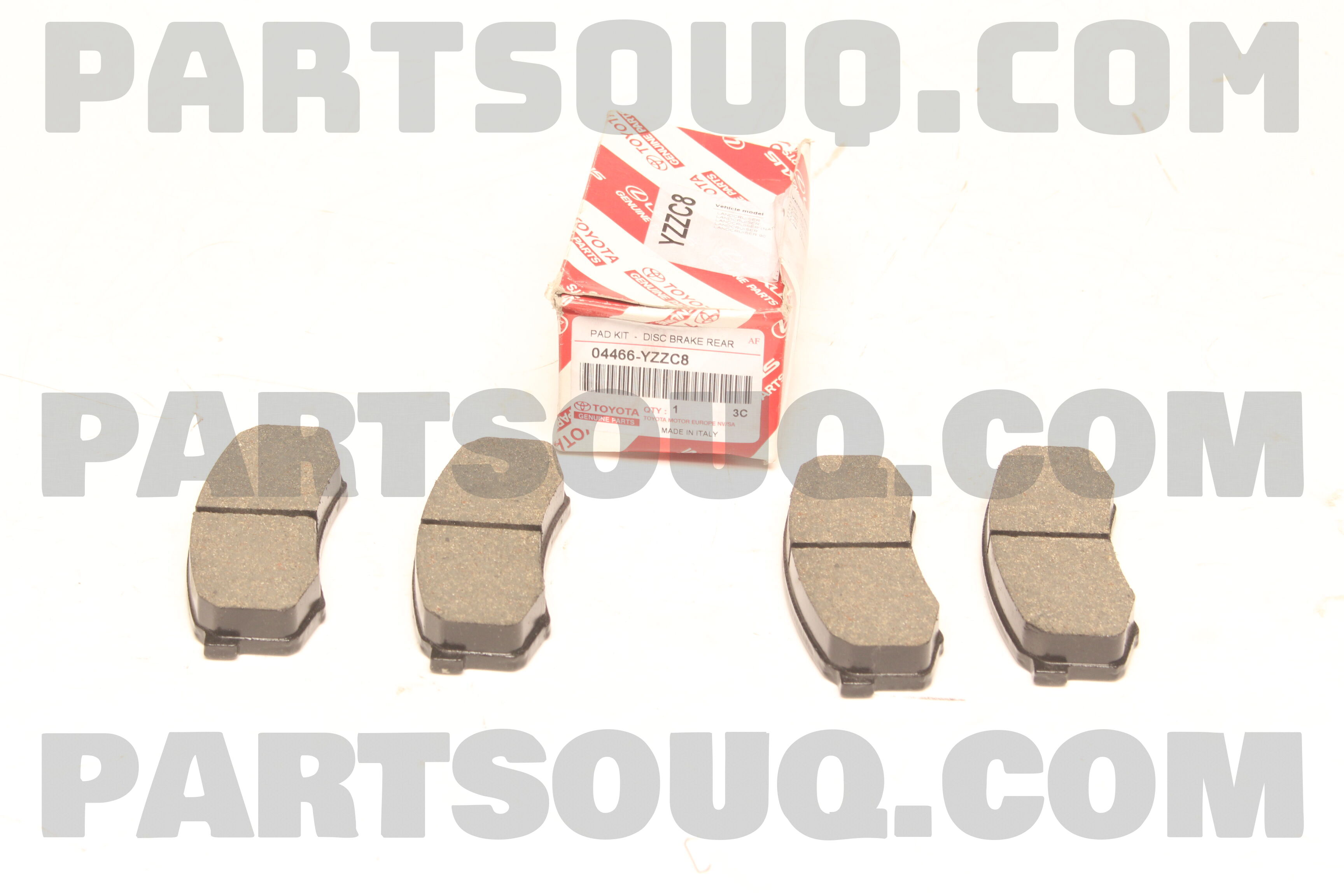 PAD KIT, DISC BRAKE, REAR 0101GRJ150R | FEBEST Parts | PartSouq