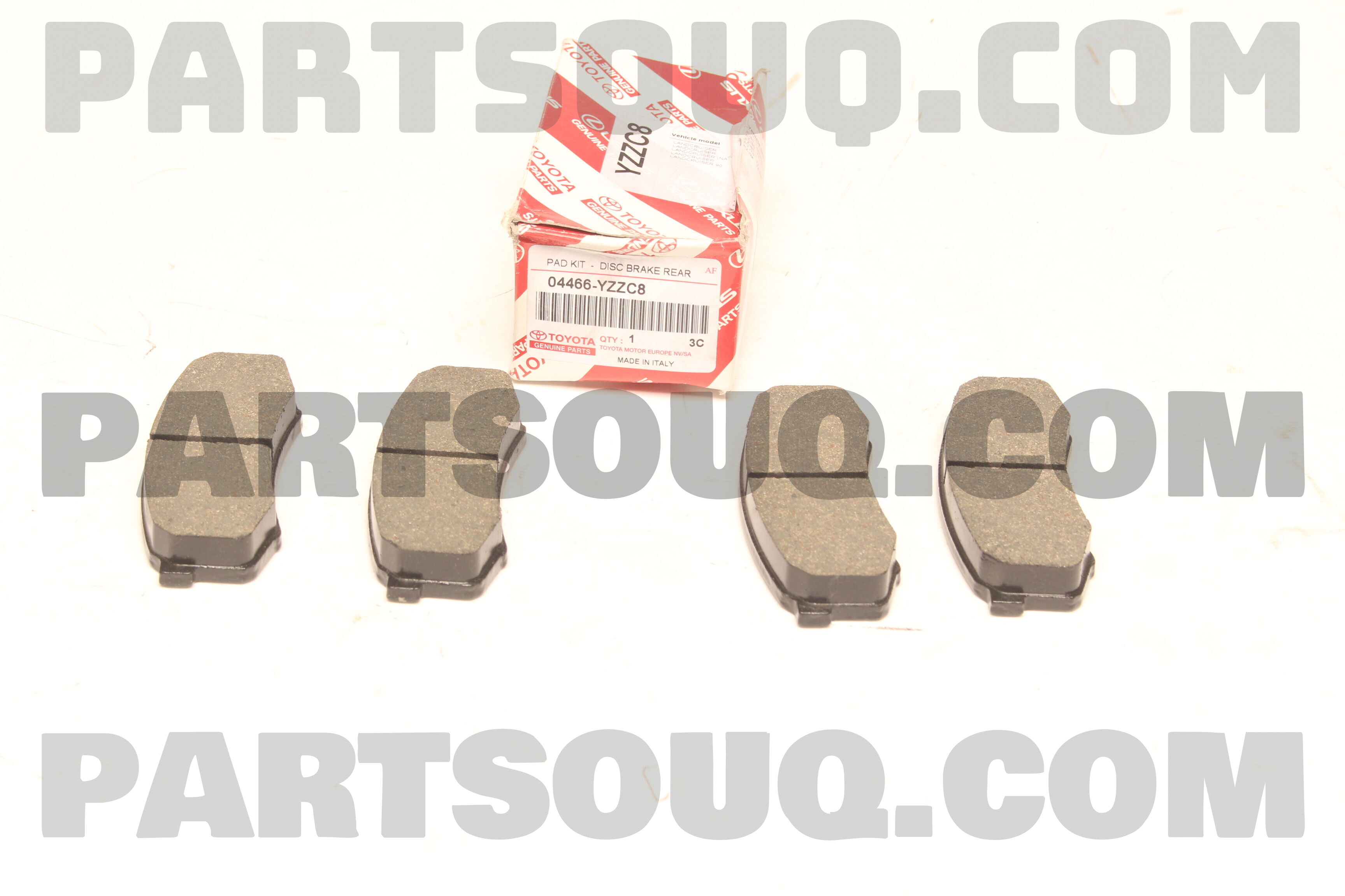 PAD KIT, DISC BRAKE, REAR 0101GRJ150R | FEBEST Parts | PartSouq