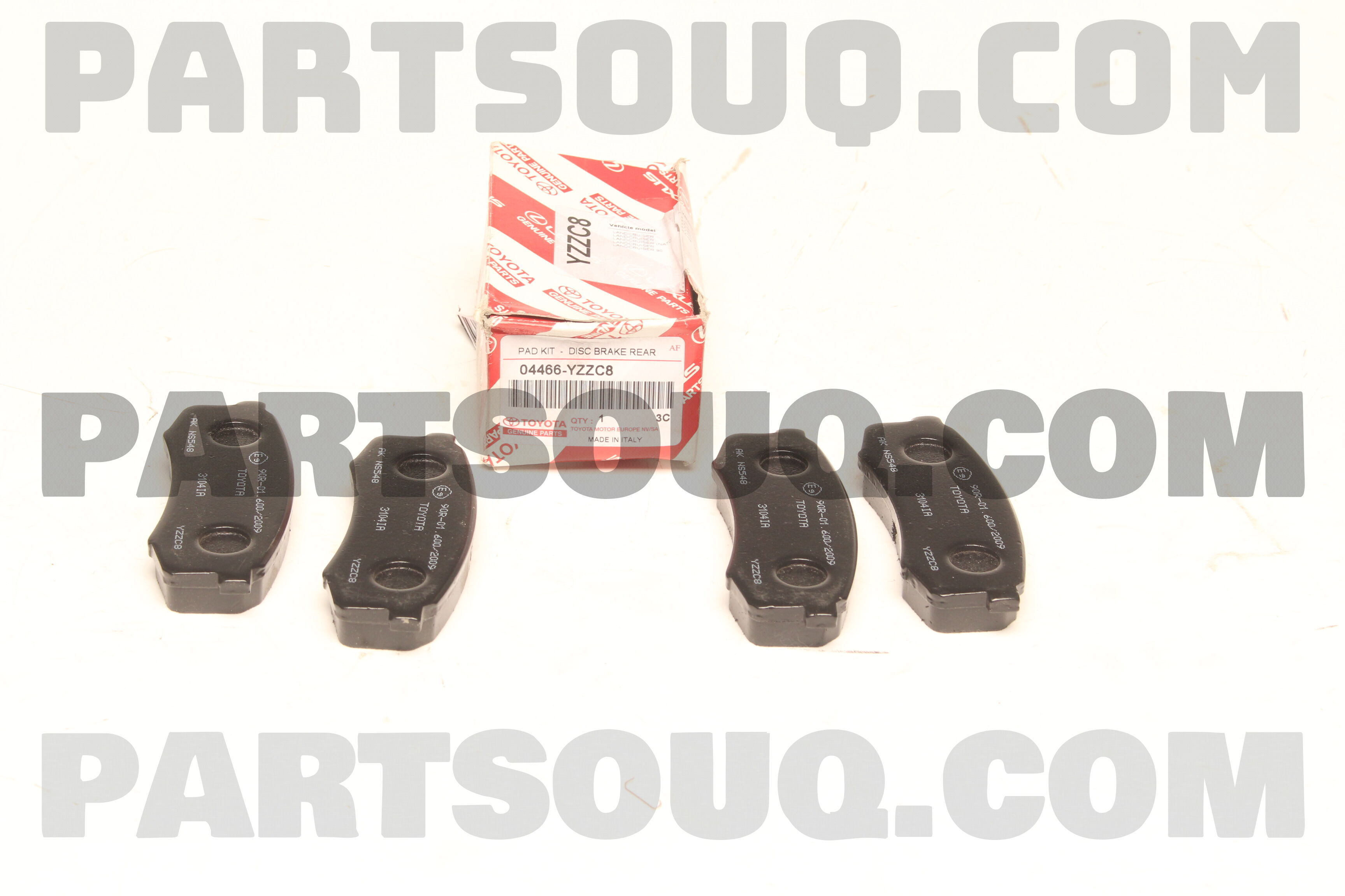PAD KIT, DISC BRAKE, REAR 0101GRJ150R | FEBEST Parts | PartSouq