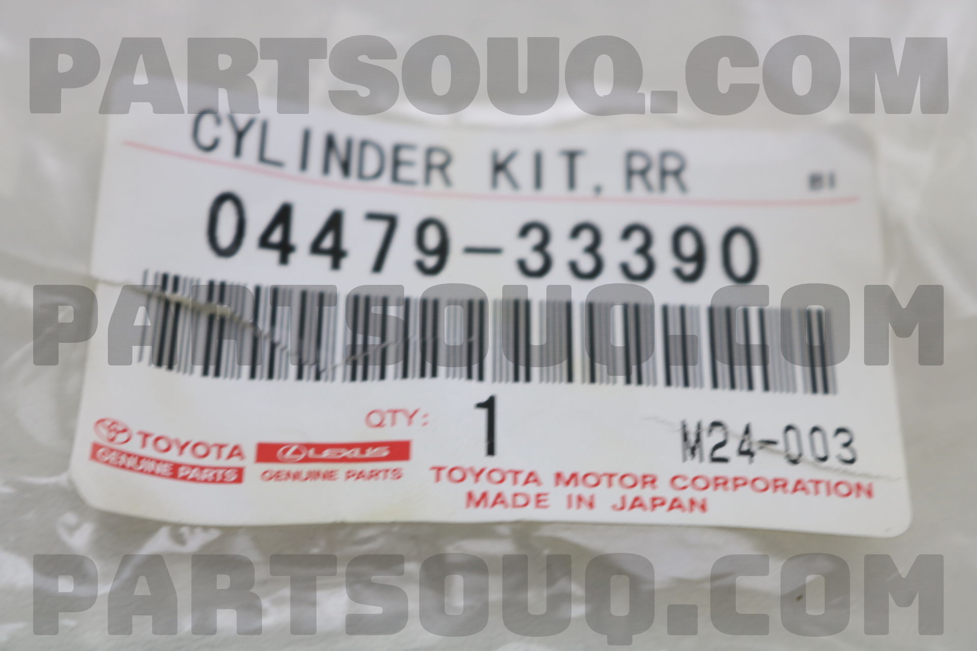 CYLINDER KIT, RR 0447933390 | Toyota Parts | PartSouq