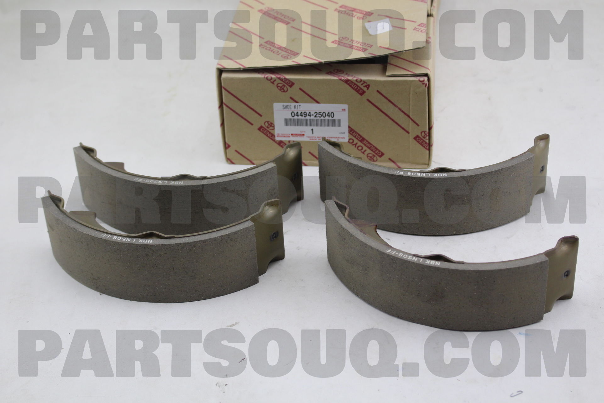 SHOE KIT, REAR BRAKE 0449425040 | Toyota Parts | PartSouq