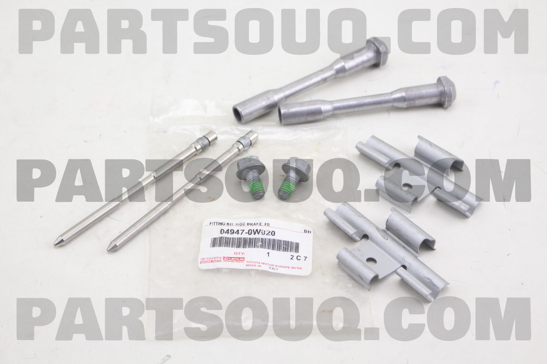 FITTING KIT, DISC BRAKE, FRONT 049470W020 | Toyota Parts | PartSouq