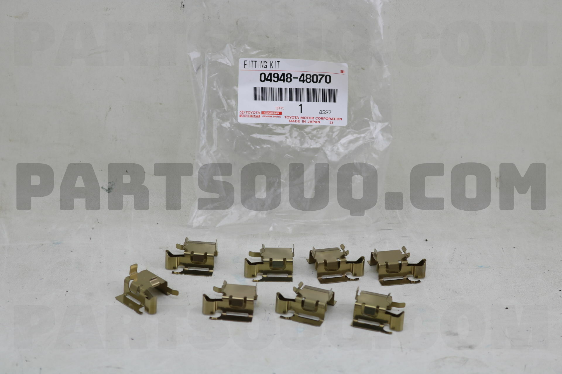 FITTING KIT, DISC BRAKE, REAR 0494848070 | Toyota Parts | PartSouq FITTING KIT, DISC BRAKE, REAR 0494848070 | Toyota Parts | PartSouq