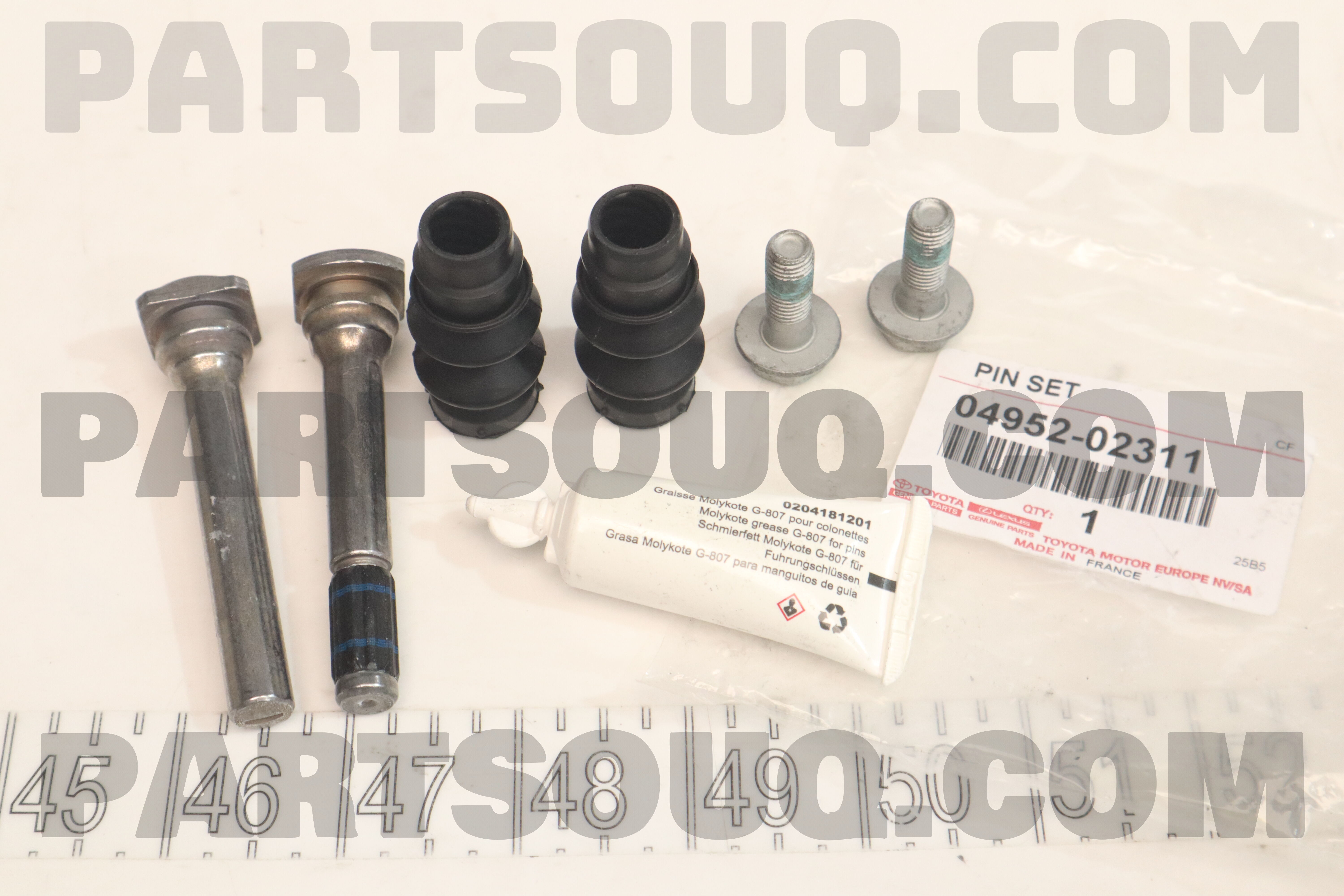 PIN KIT, FRONT DISC BRAKE CYLINDER SLIDE 0495202310 | Toyota Parts ...