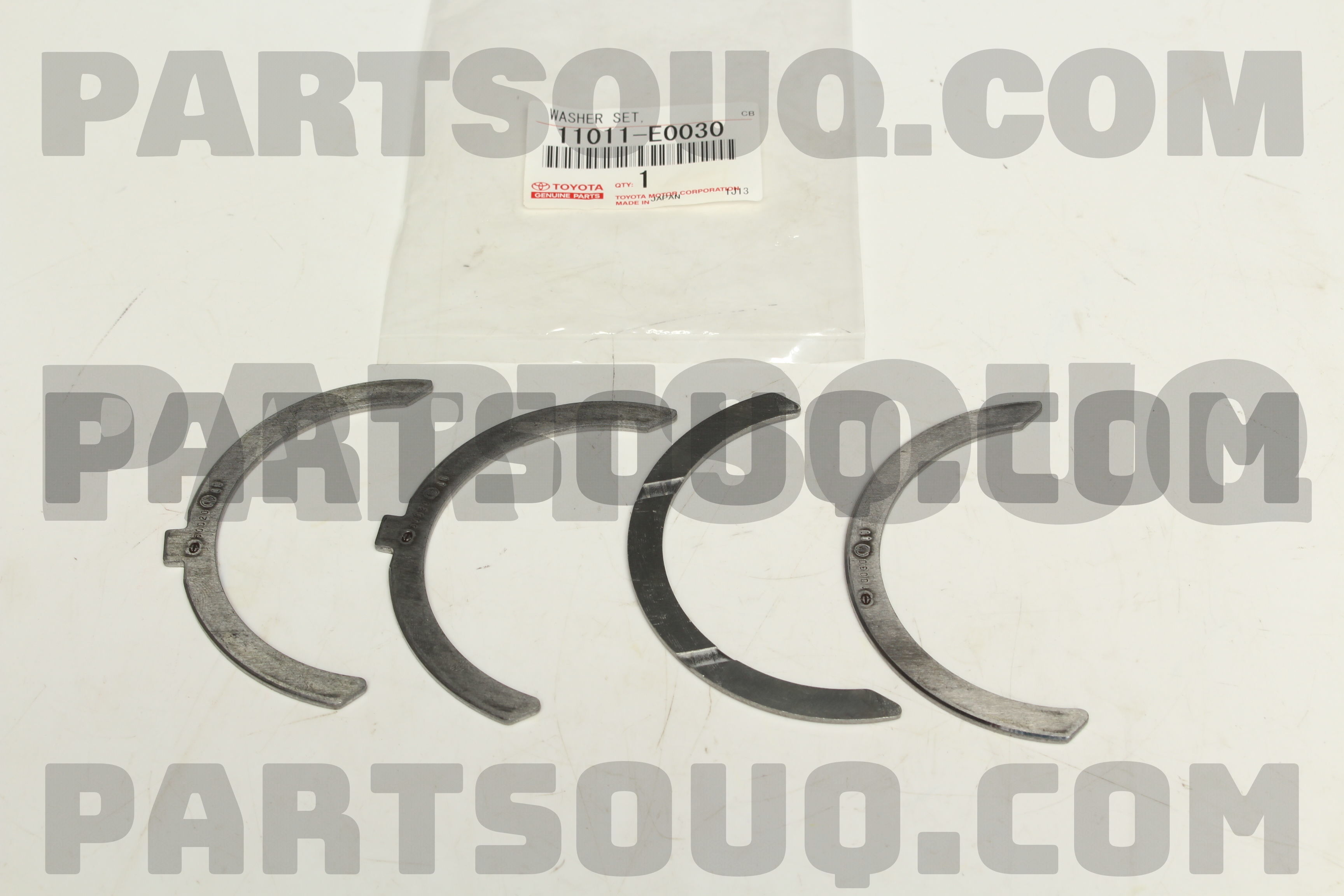WASHER SET, CRANKSHAFT THRUST 11011E0030 | Toyota Parts | PartSouq