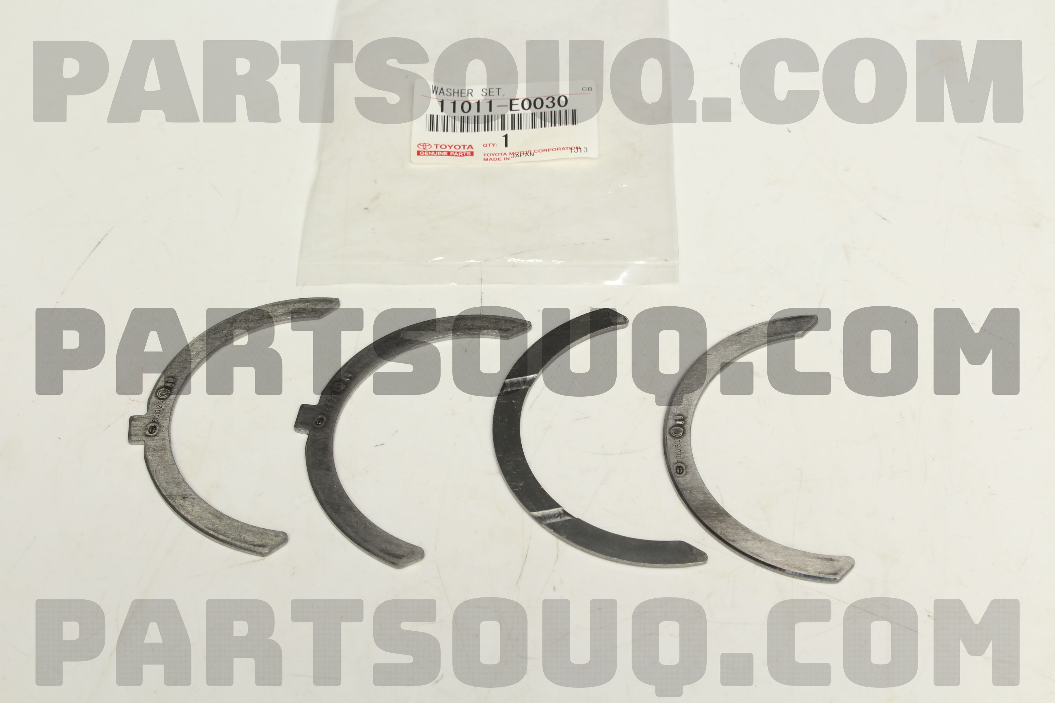 WASHER SET, CRANKSHAFT THRUST 11011E0030 | Toyota Parts | PartSouq