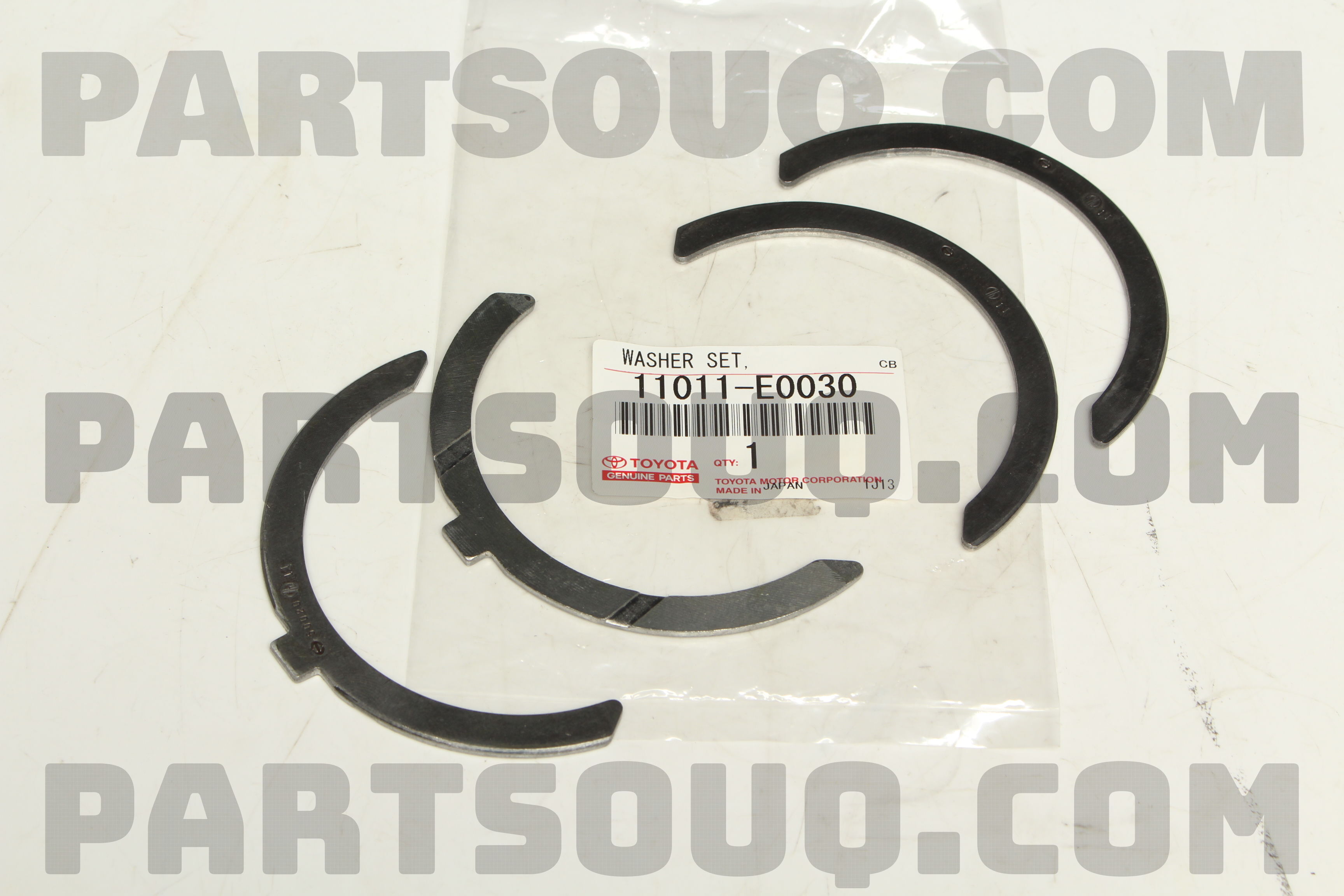 WASHER SET, CRANKSHAFT THRUST 11011E0030 | Toyota Parts | PartSouq