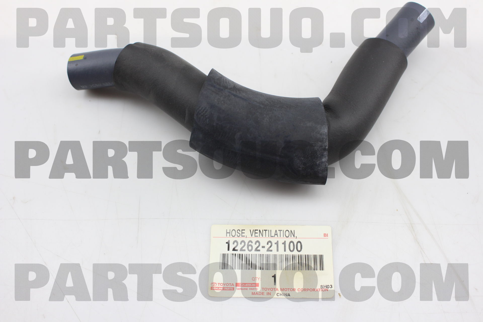 HOSE, VENTILATION, NO.2 1226221100 | Toyota Parts | PartSouq
