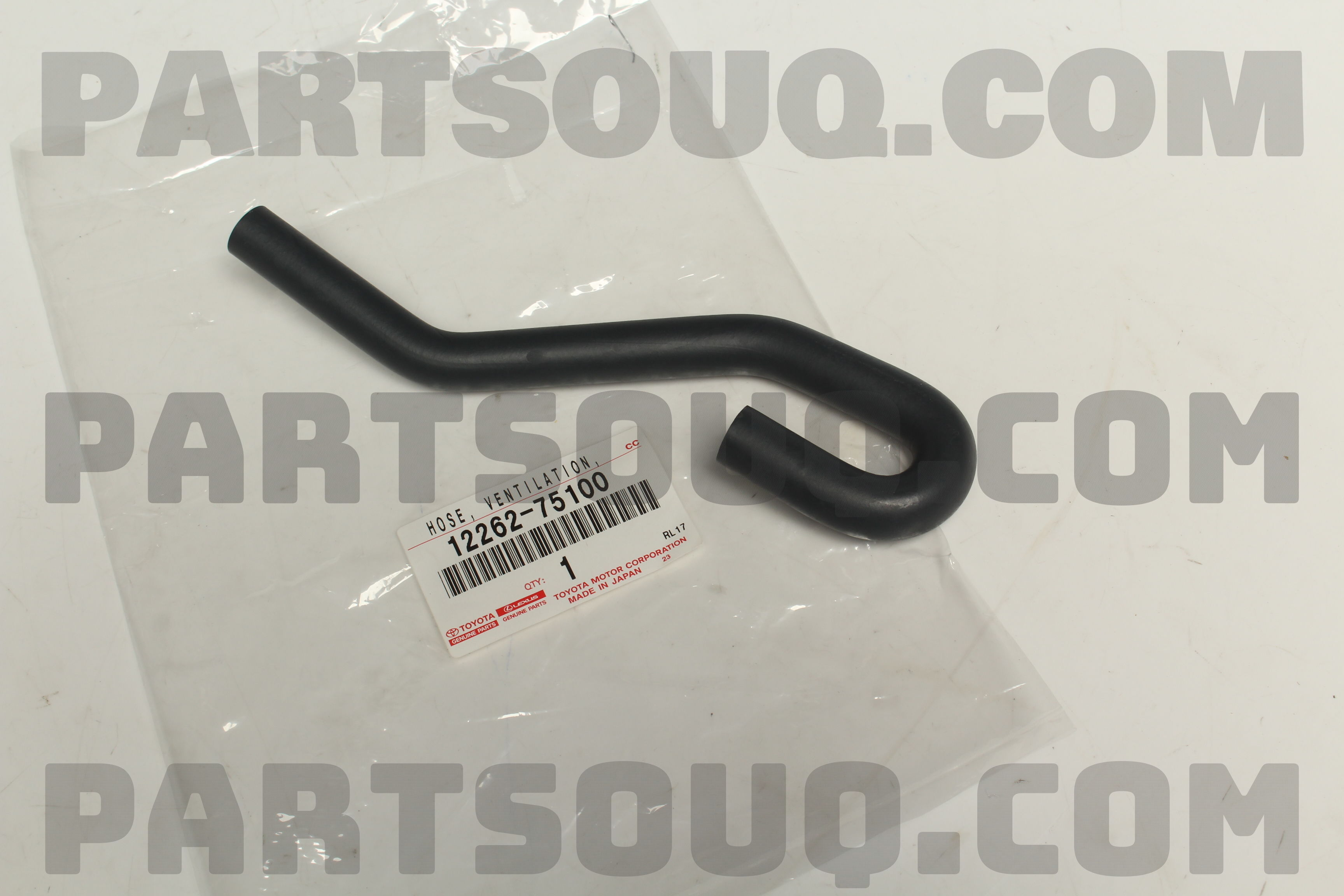 HOSE, VENTILATION, NO.2 1226275100 | Toyota Parts | PartSouq