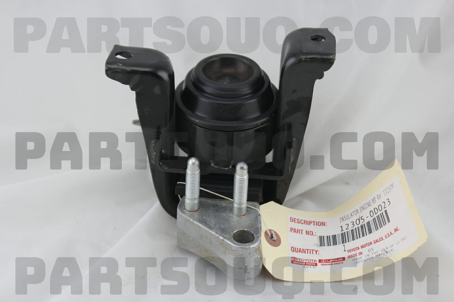INSULATOR SUB-ASSY, ENGINE MOUNTING, RH 123050D023 | Toyota Parts ...