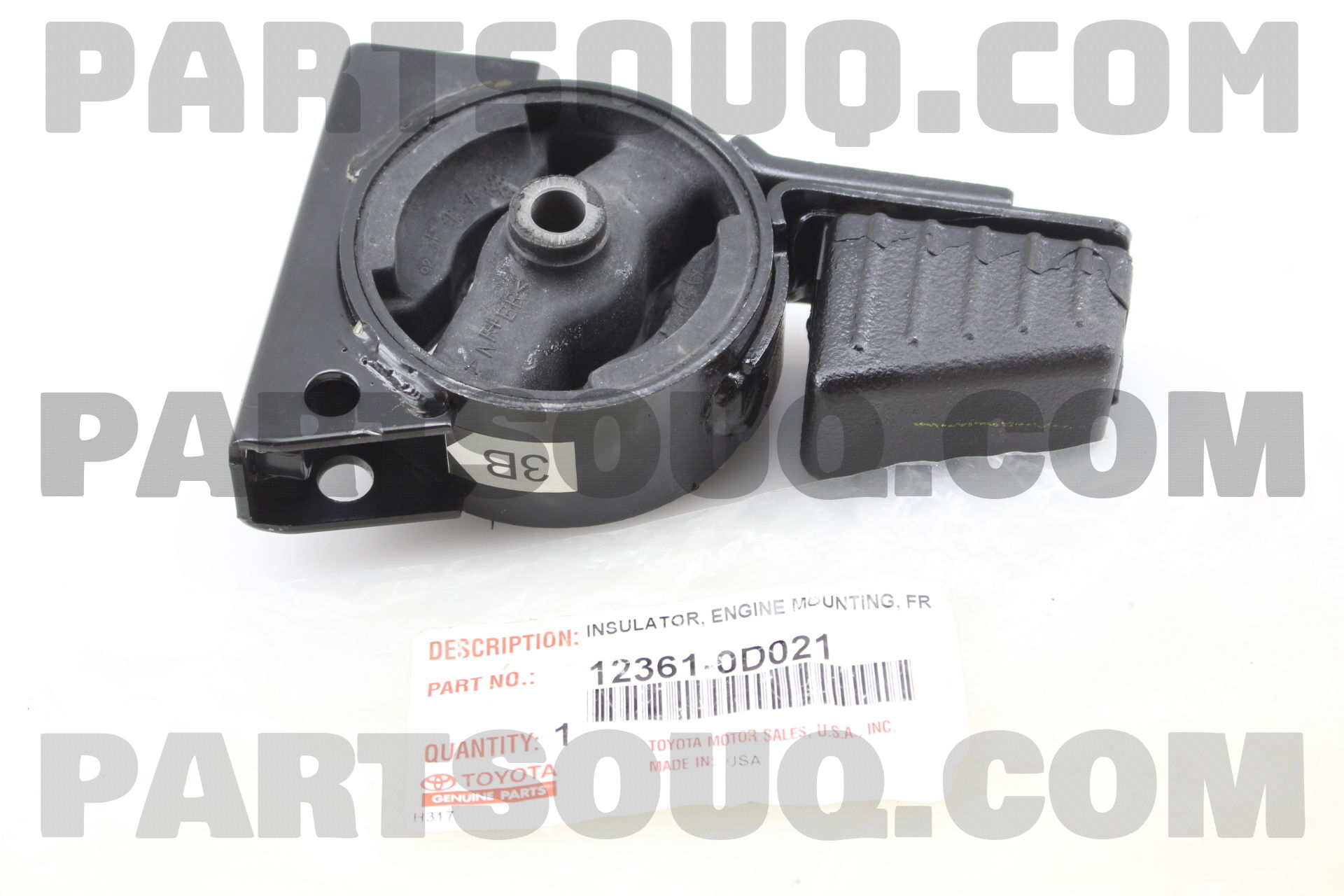 INSULATOR, ENGINE MOUNTING, FRONT(FOR TRANSVERSE ENGINE) 123610D021 ...
