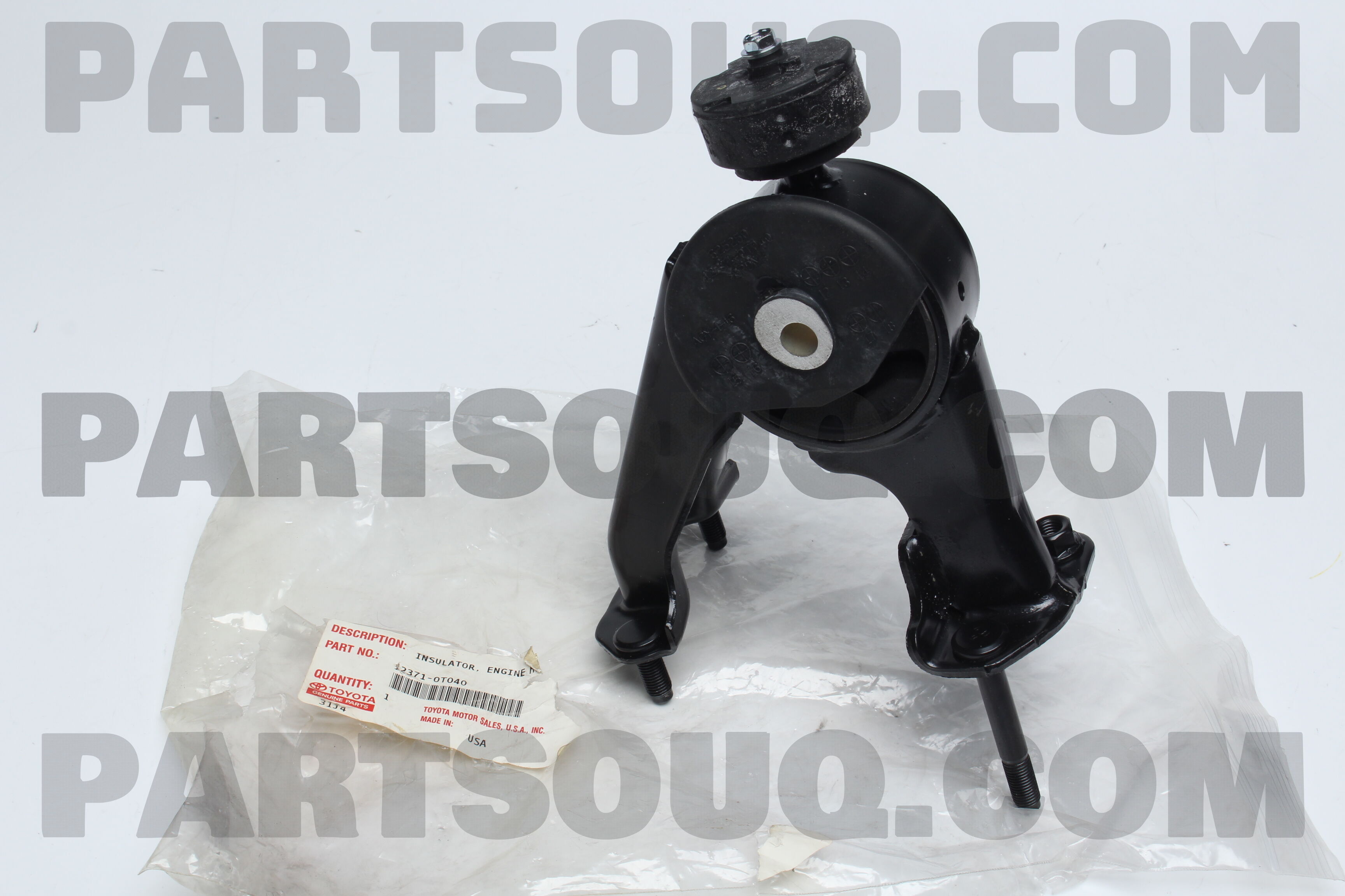 INSULATOR, ENGINE MOUNTING, REAR 123710T040 | Toyota Parts | PartSouq