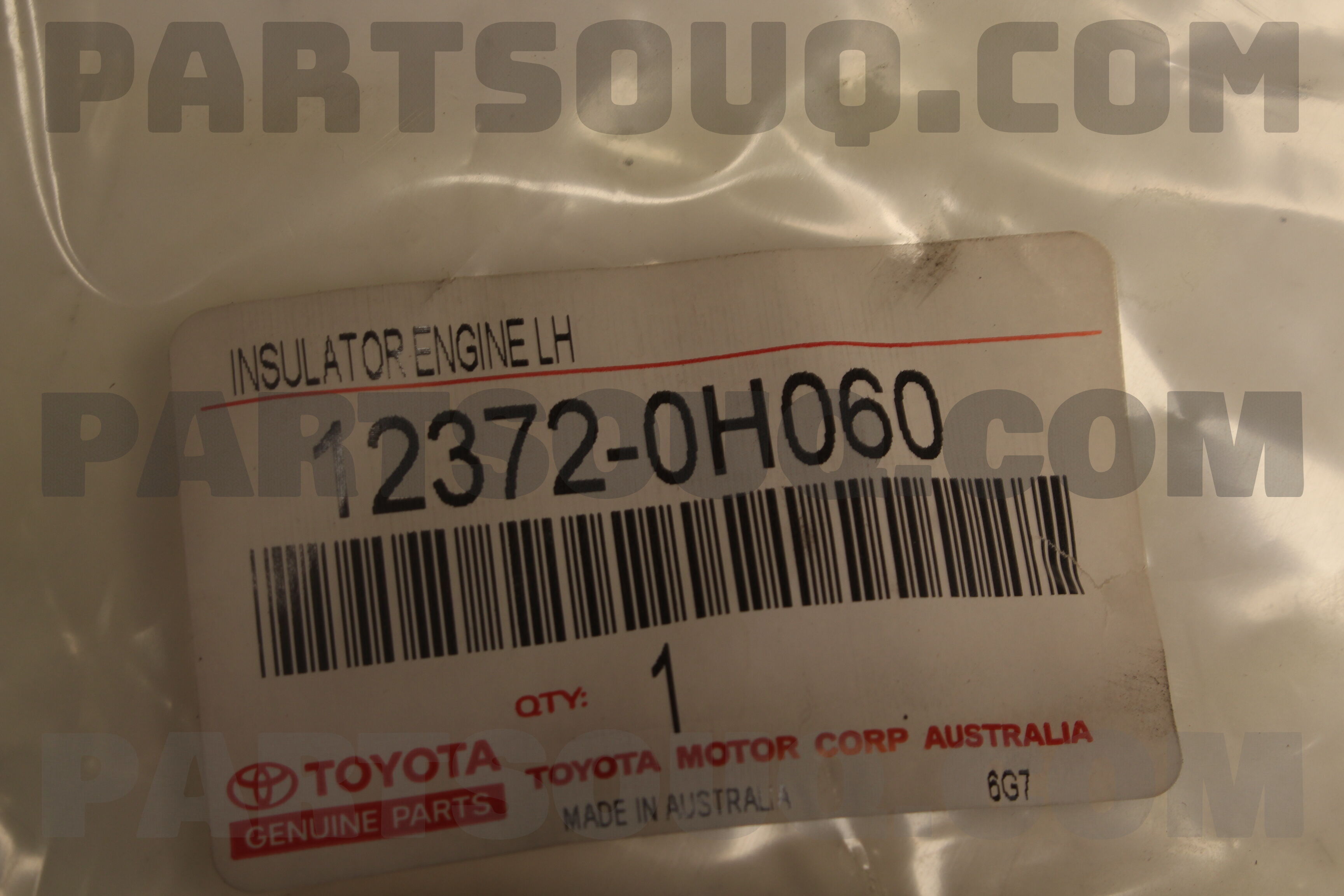 INSULATOR, ENGINE MOUNTING, LH(FOR TRANSVERSE ENGINE) 123720H060 ...