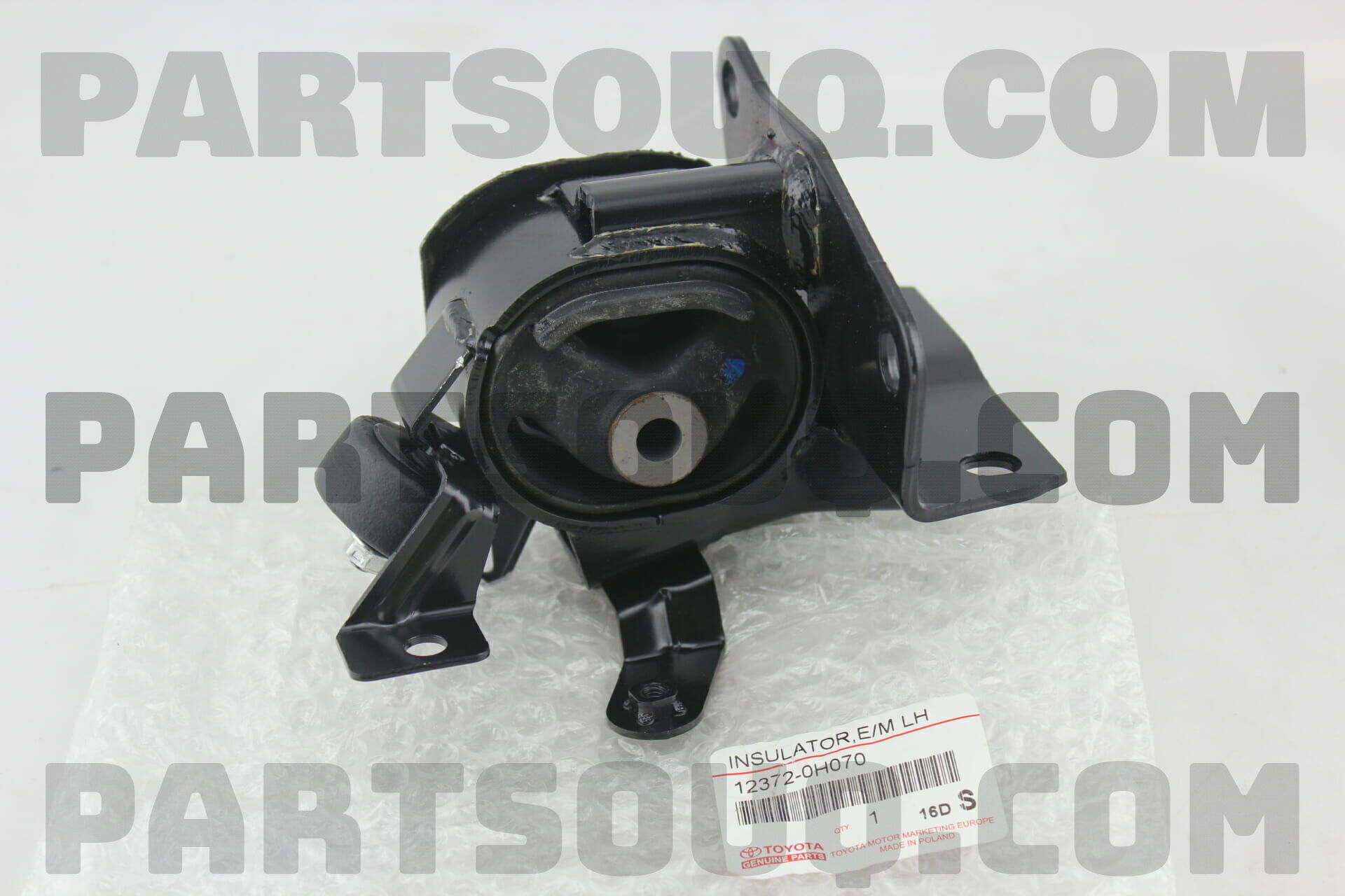 INSULATOR, ENGINE MOUNTING, LH(FOR TRANSVERSE ENGINE) 123720H070 ...
