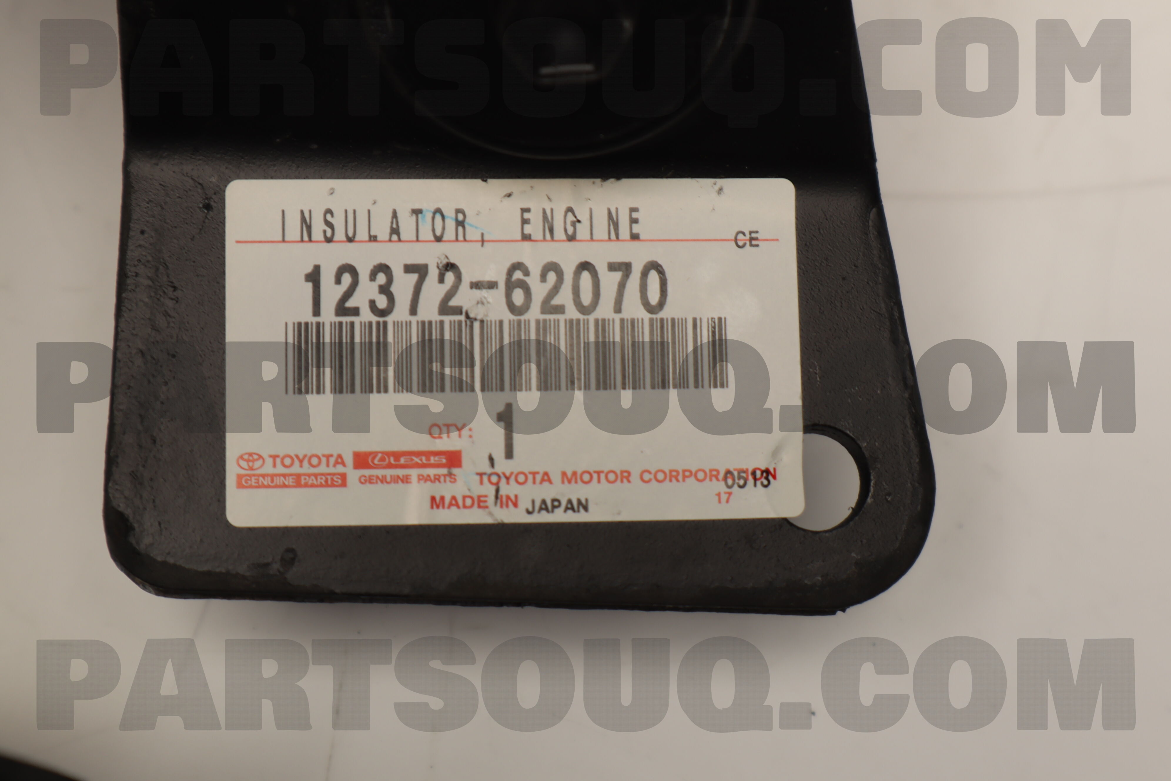 INSULATOR, ENGINE MOUNTING, LH(FOR TRANSVERSE ENGINE) 1237262070 ...