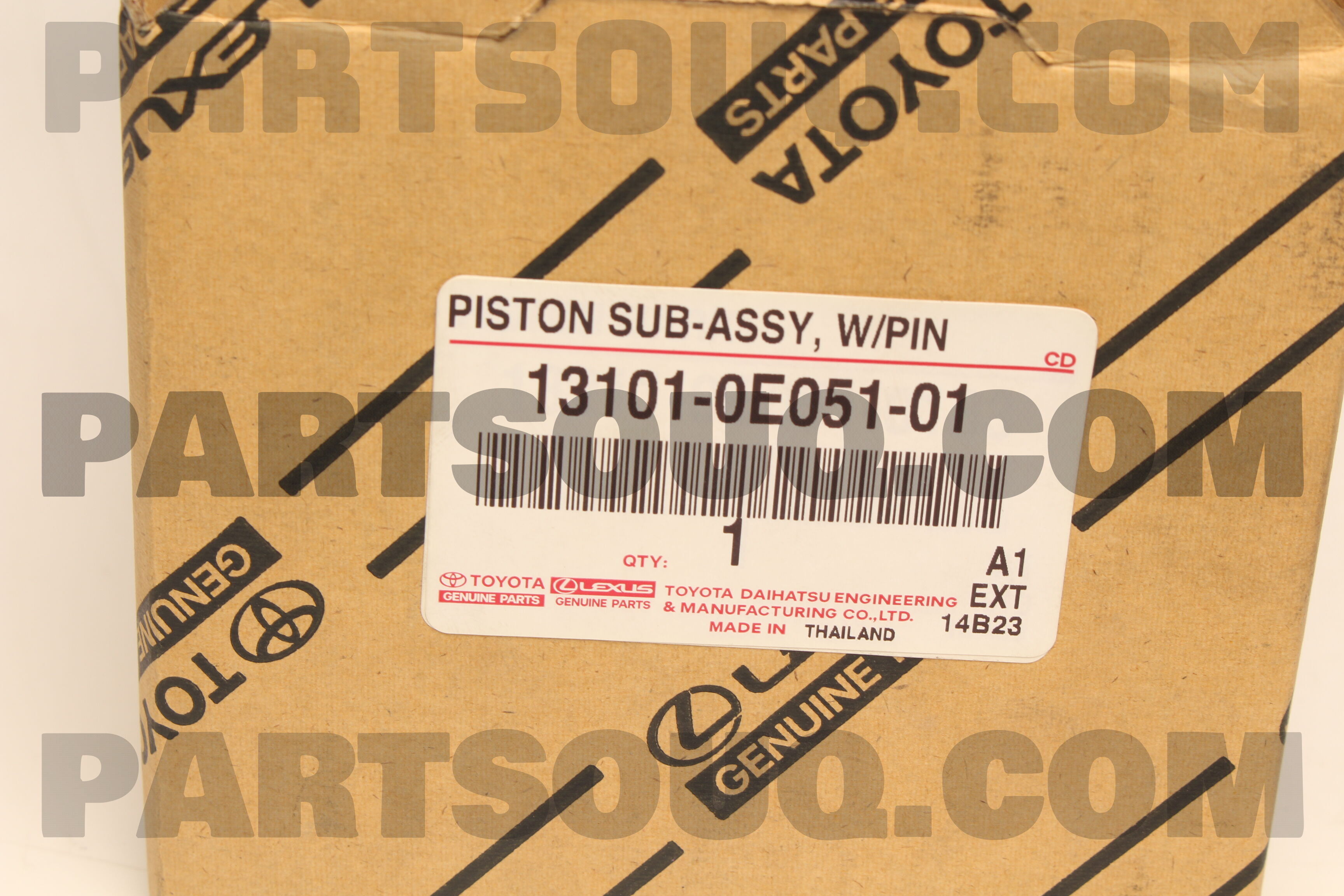 PISTON SUB-ASSY W/P 131010E05101 | Toyota Parts | PartSouq