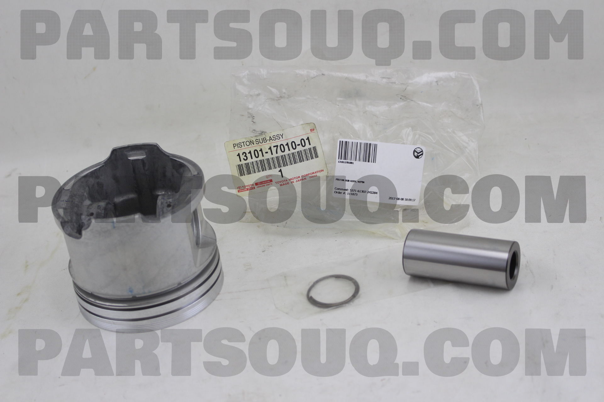 PISTON SUB-ASSY, W/PIN 131015804102 | Toyota Parts | PartSouq