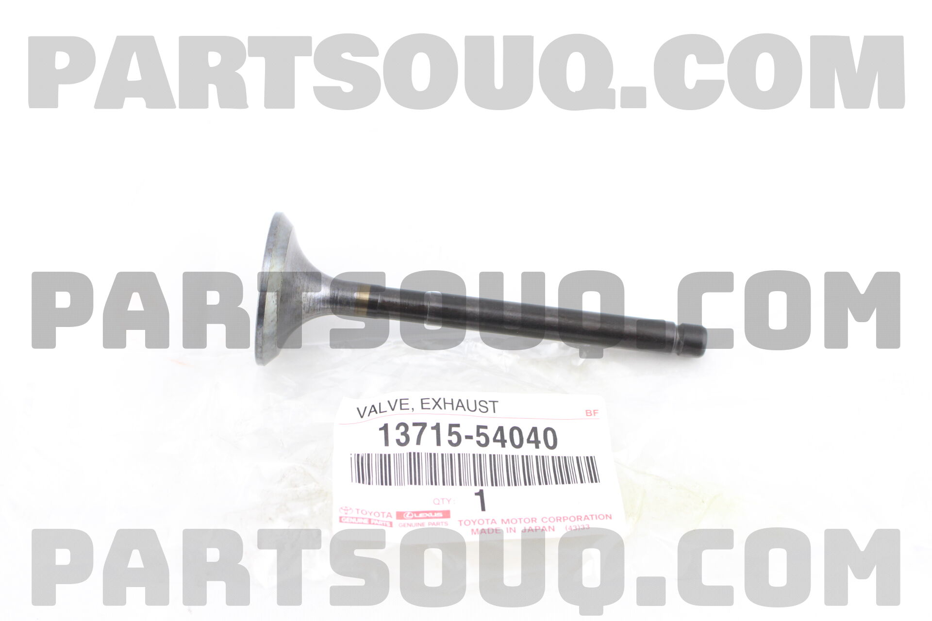 VALVE, EXHAUST 1371554040 | Toyota Parts | PartSouq