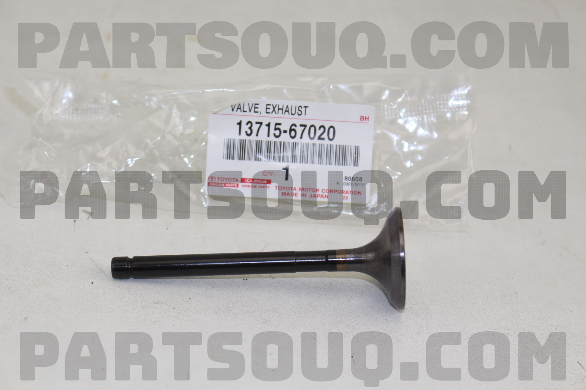 EX ENGINE VALVE TO 1KZ /13715-67020 DOKURO ETY5608A | Dokuro Parts | PartSouq